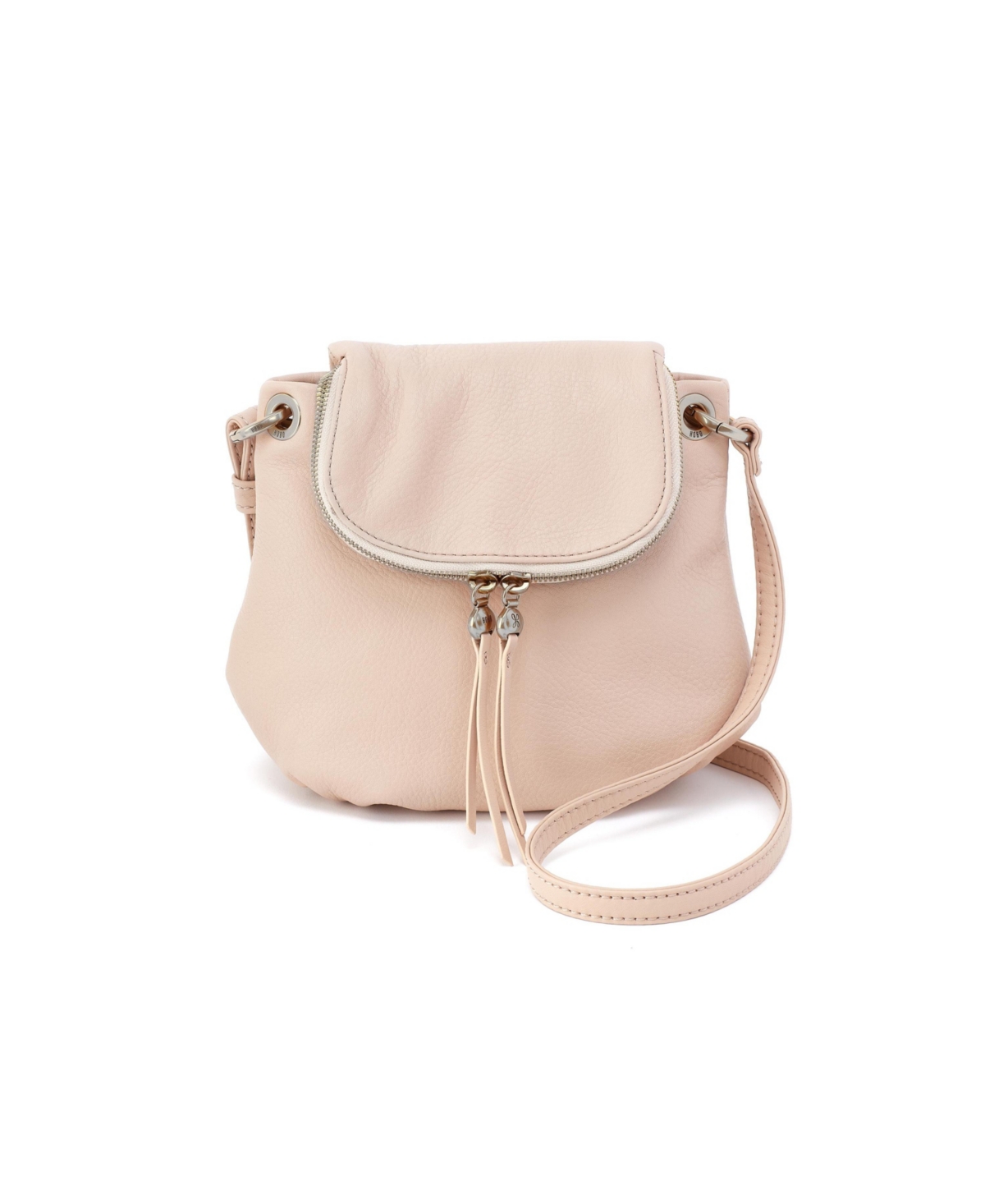 Click here for Draft - Hobo Fern Zip-Flap Crossbody - Stonewash prices