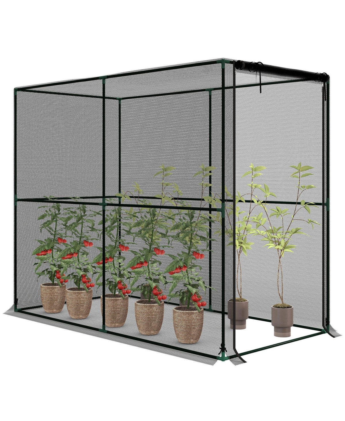 Click here for Outsunny Crop Cage  Large Plant Protection Tent wi... prices