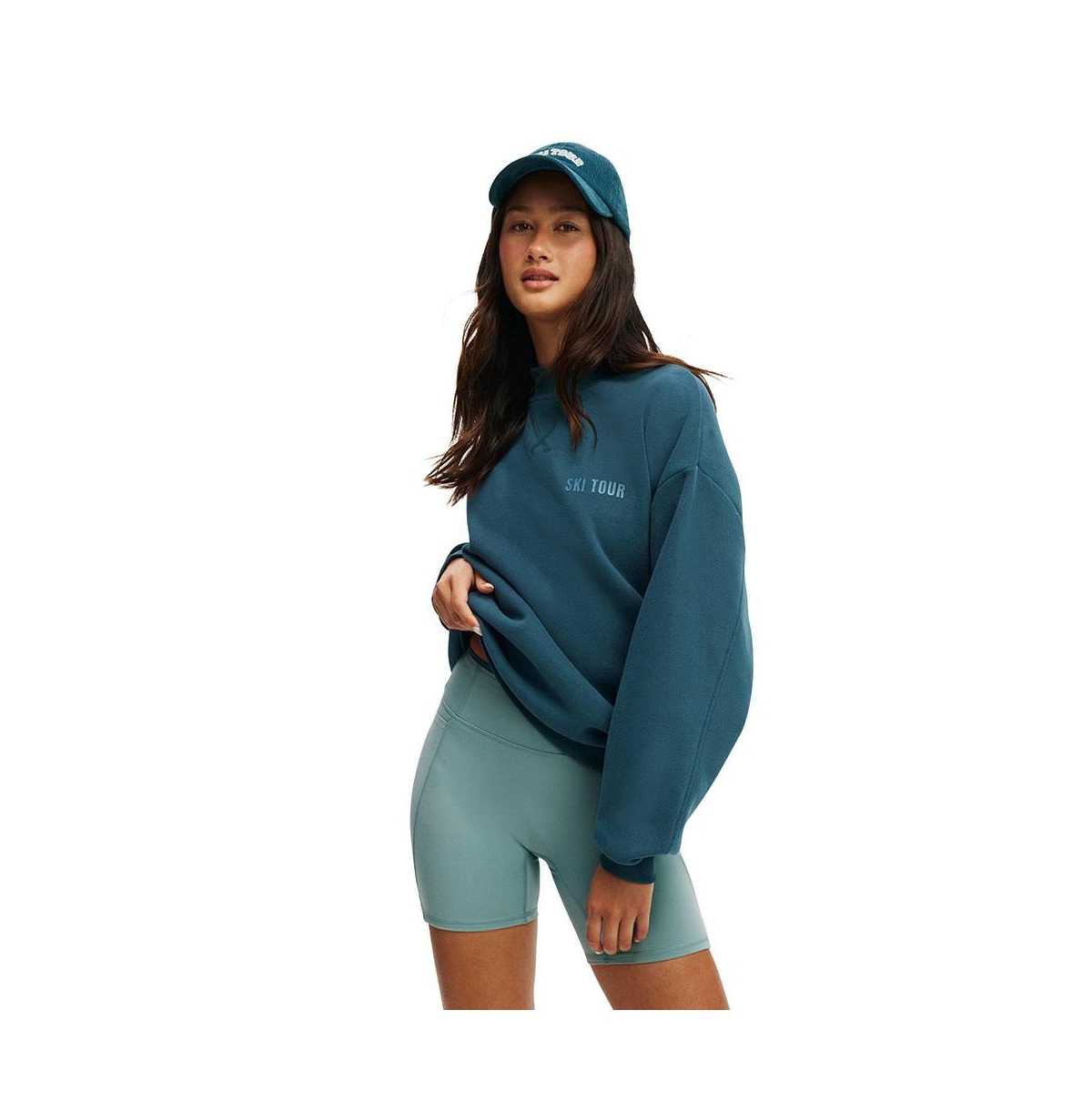Click here for Cotton On Womens Active Plush Mock Neck Sweatshirt... prices