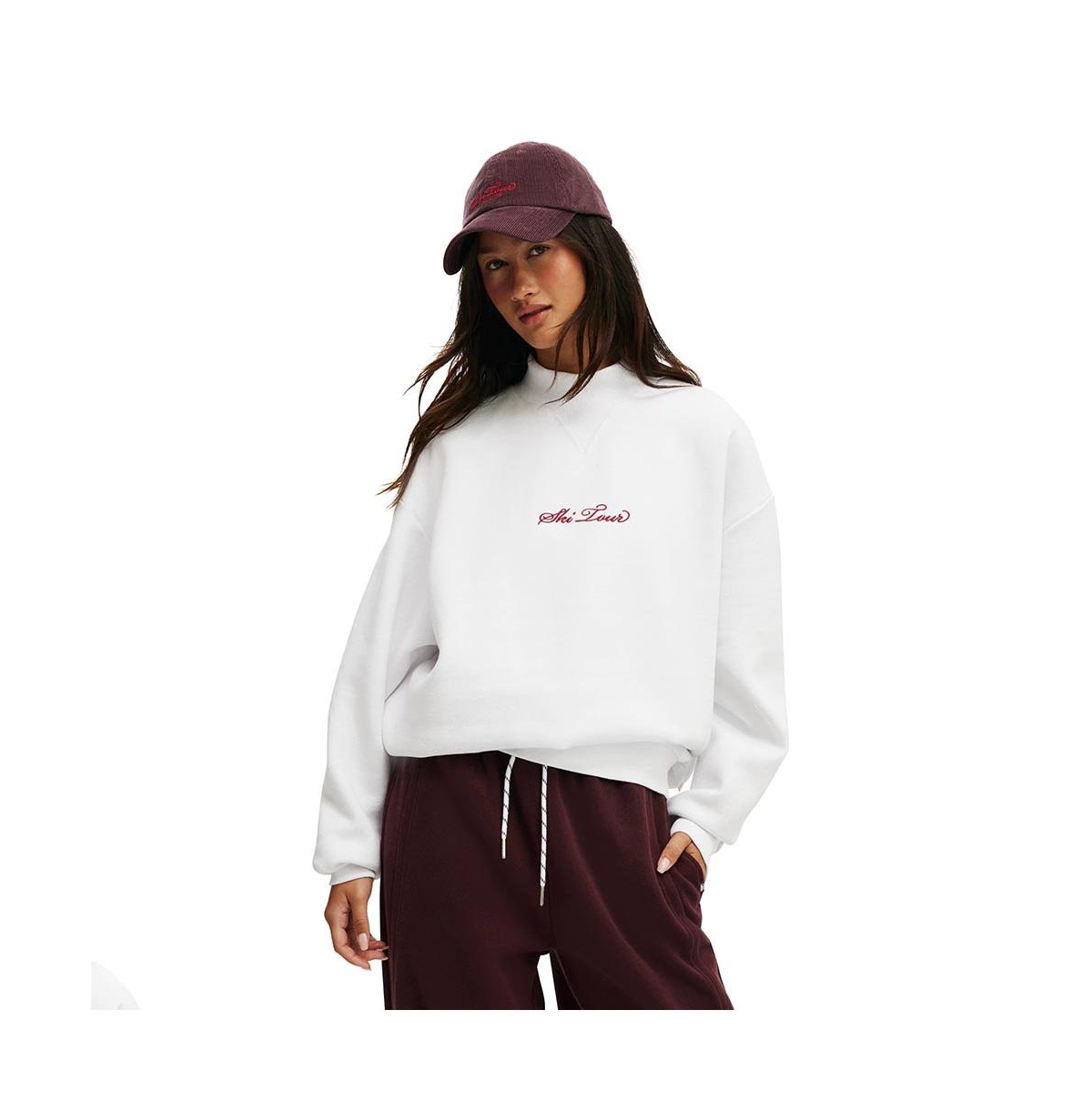 Click here for Cotton On Womens Active Plush Mock Neck Sweatshirt... prices