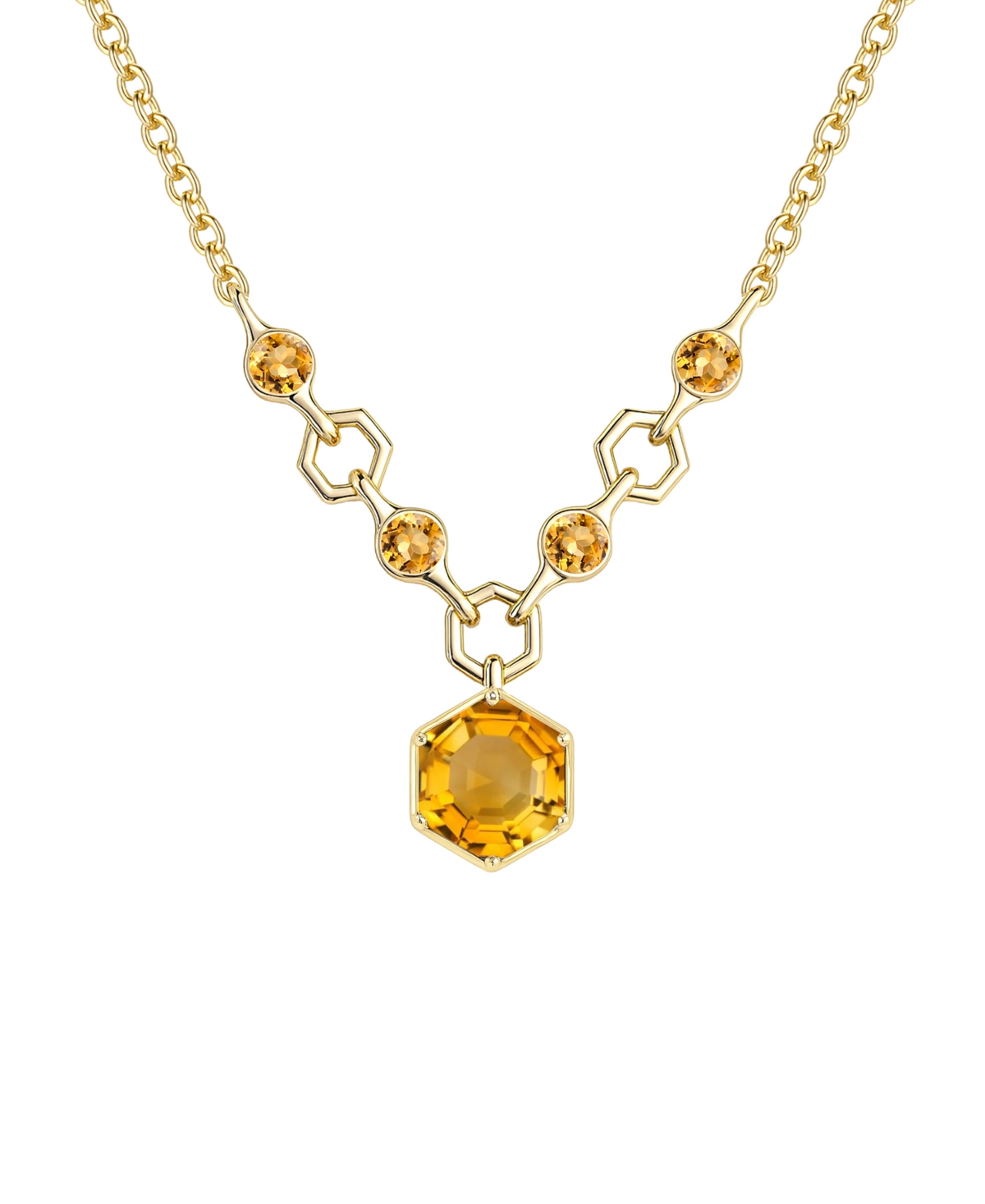 Click here for Macys Amethyst (2.5 ct. t.w.) Hexagon Pendant Neck... prices