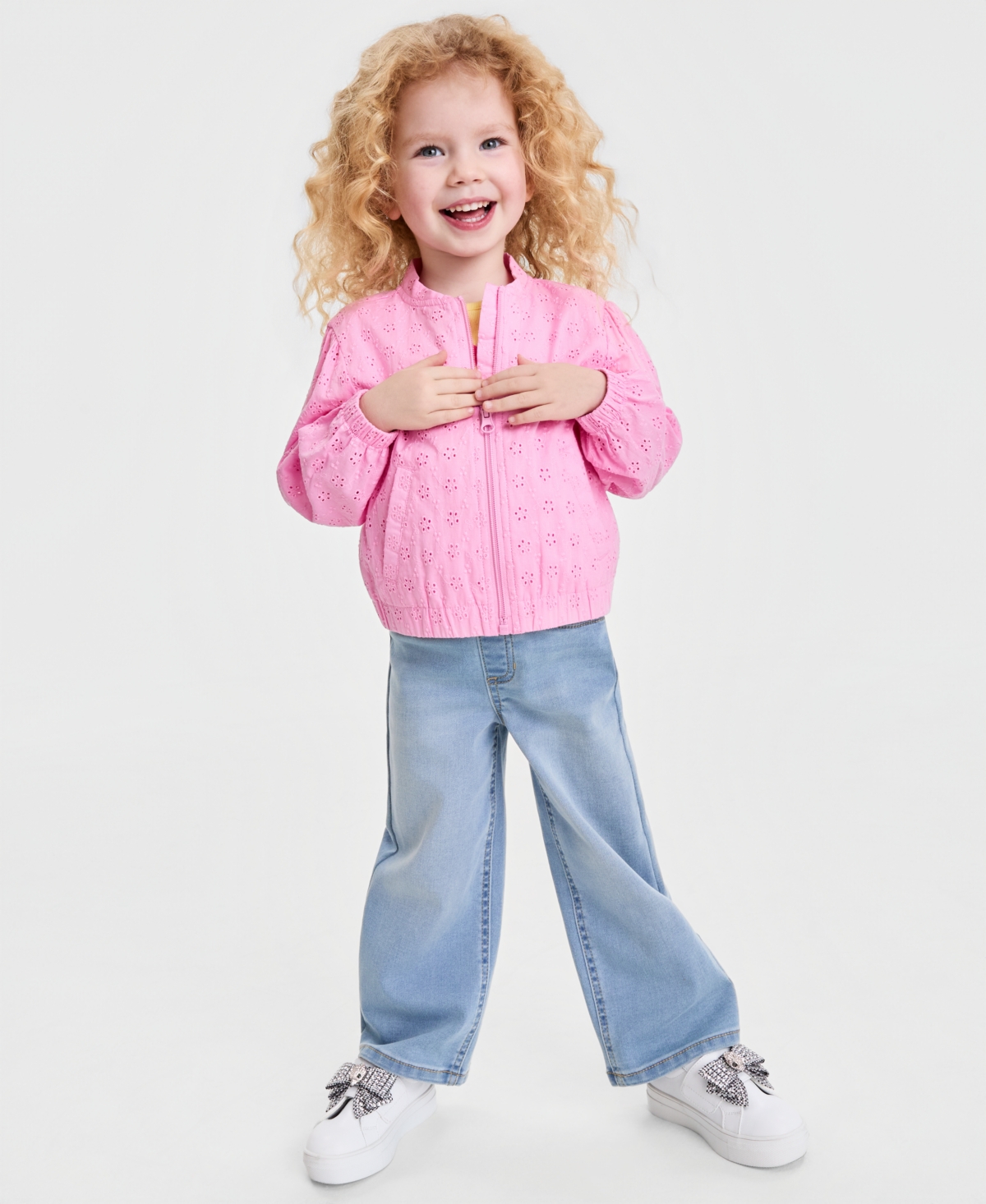 Click here for Epic Threads Girls Toddler 12M-5T Cotton Eyelet Bo... prices