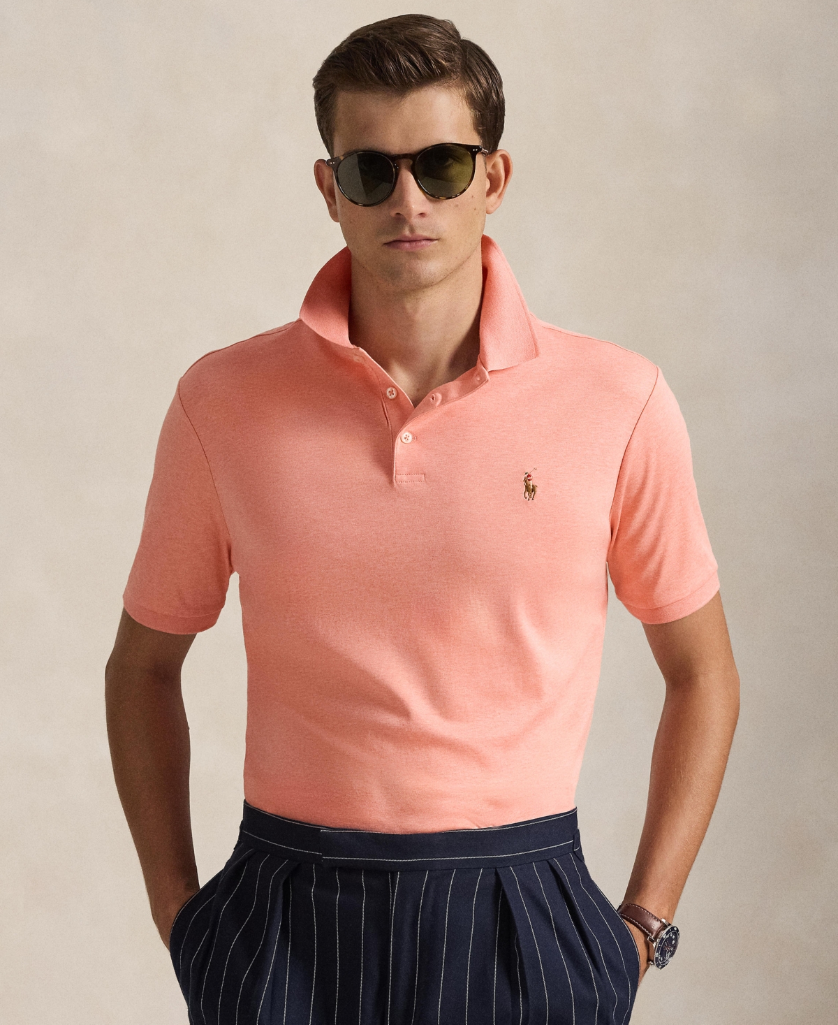 Click here for Polo Ralph Lauren Mens Classic-Fit Polo Shirt - So... prices