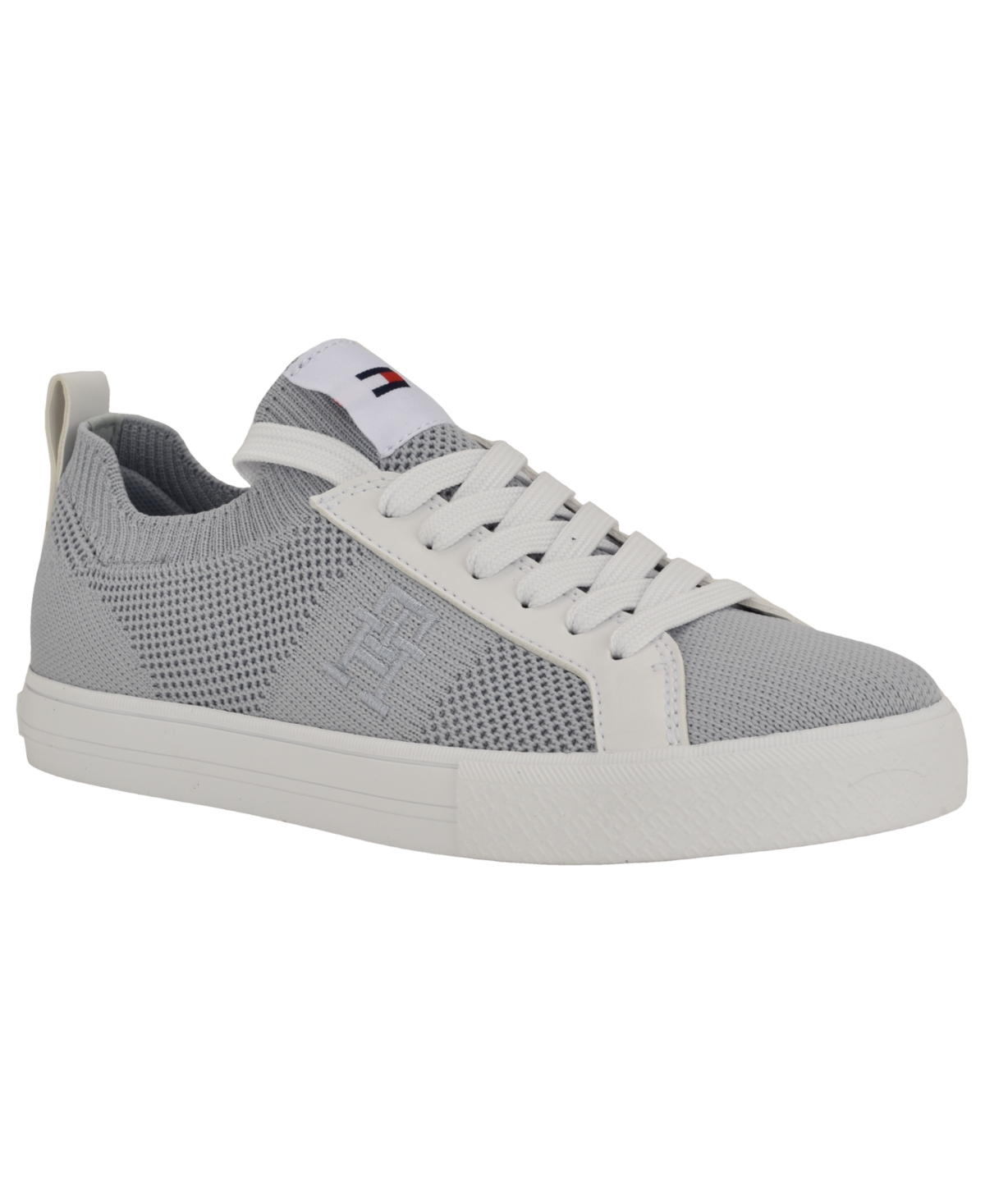 Click here for Tommy Hilfiger Womens Ladelis Knit Lace-up Sneaker... prices