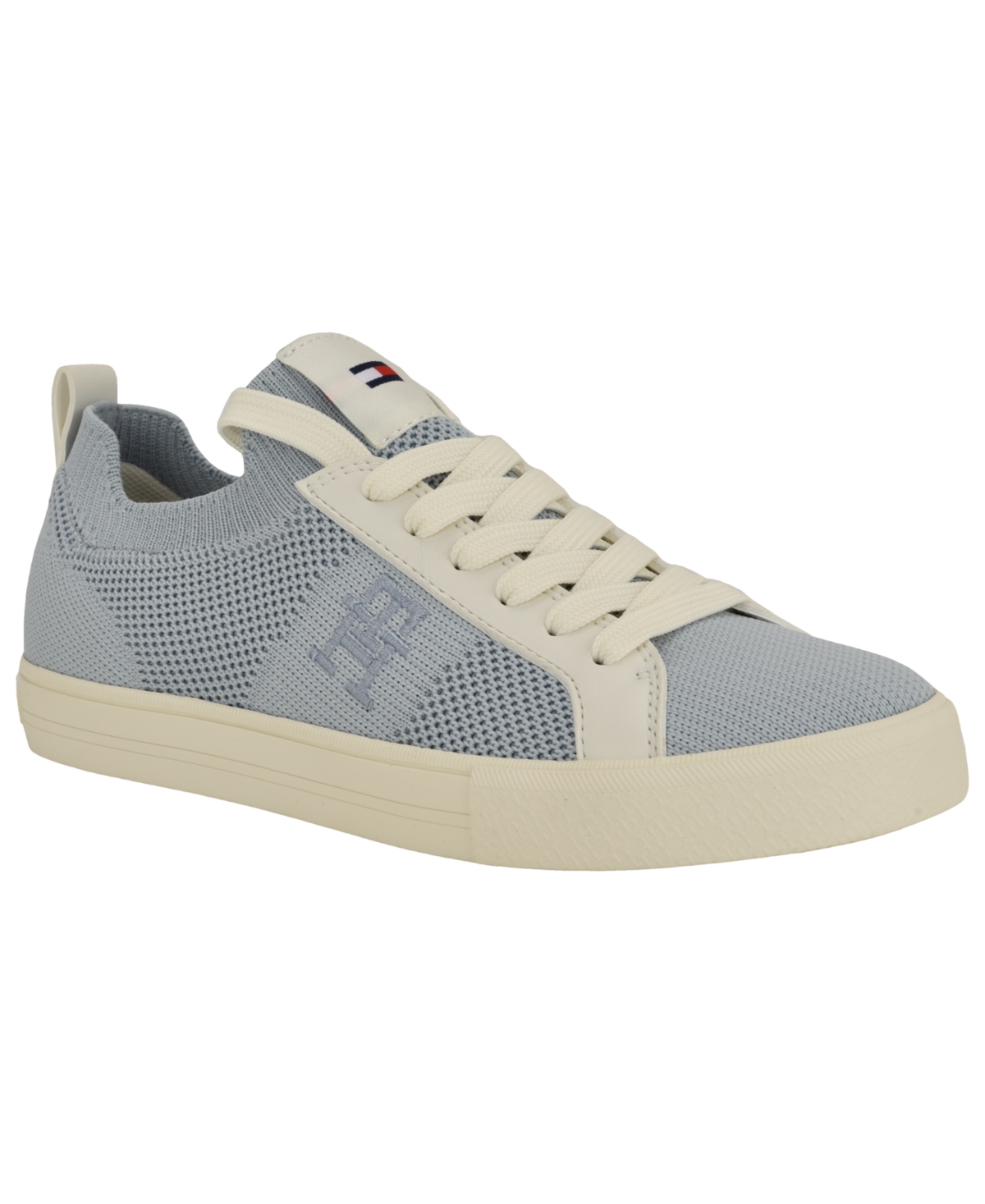 Click here for Tommy Hilfiger Womens Ladelis Knit Lace-up Sneaker... prices