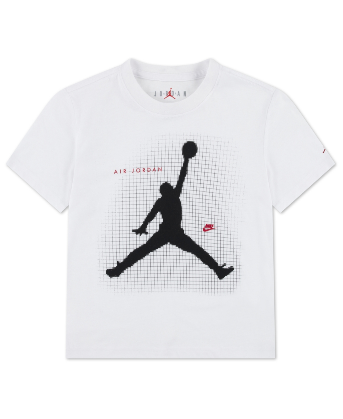 Click here for Jordan Boys 4-7 Jumpman Grid Blur Crewneck T-Shirt... prices