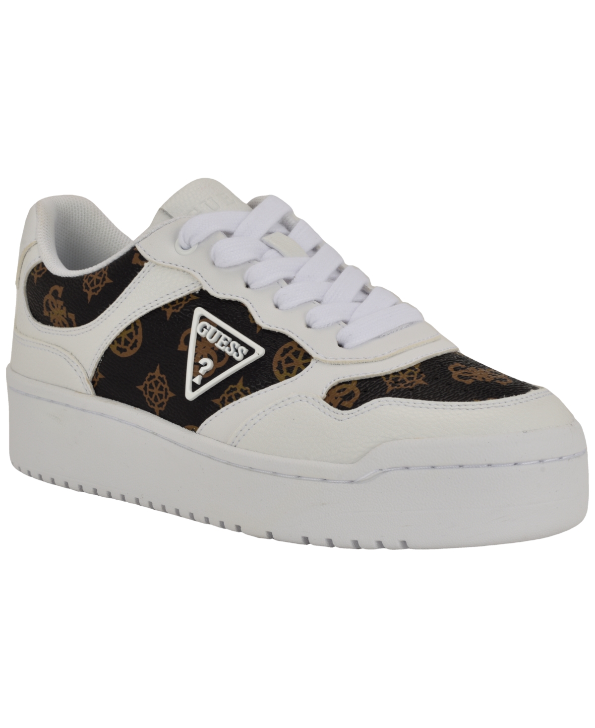 Click here for Guess Womens Miram Platform Lace-Up Court Sneakers... prices
