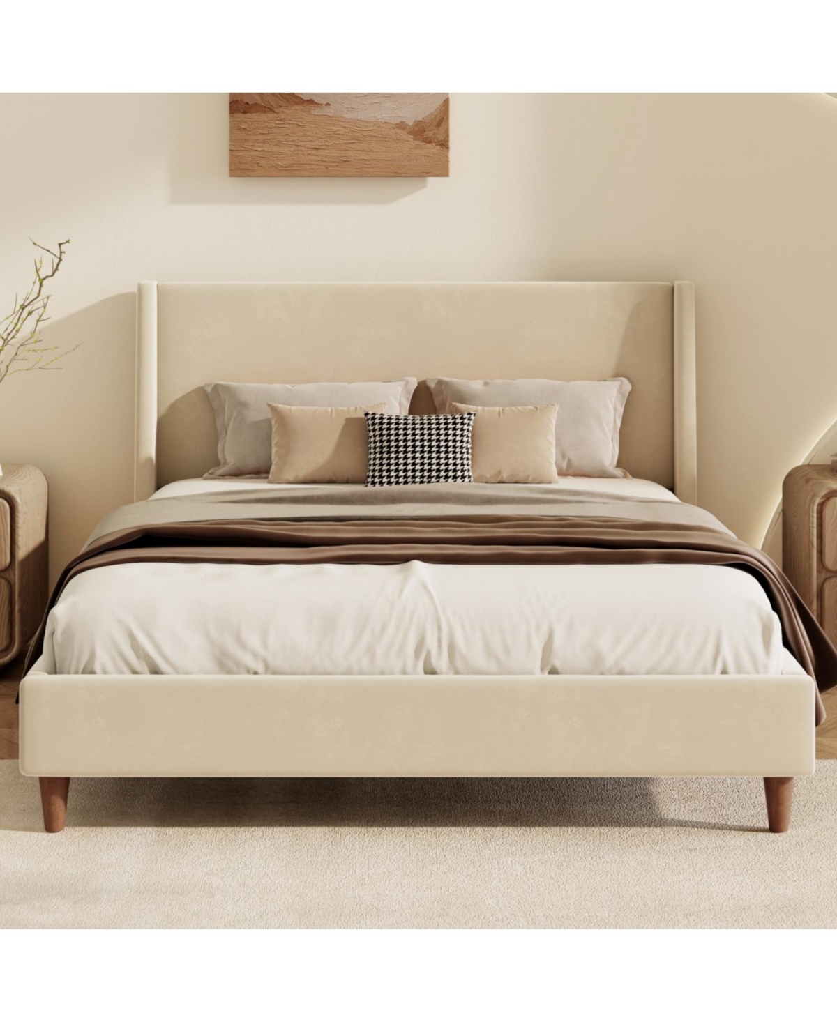 Click here for Streamdale Furniture Streamdale Modern Ivory Boucl... prices