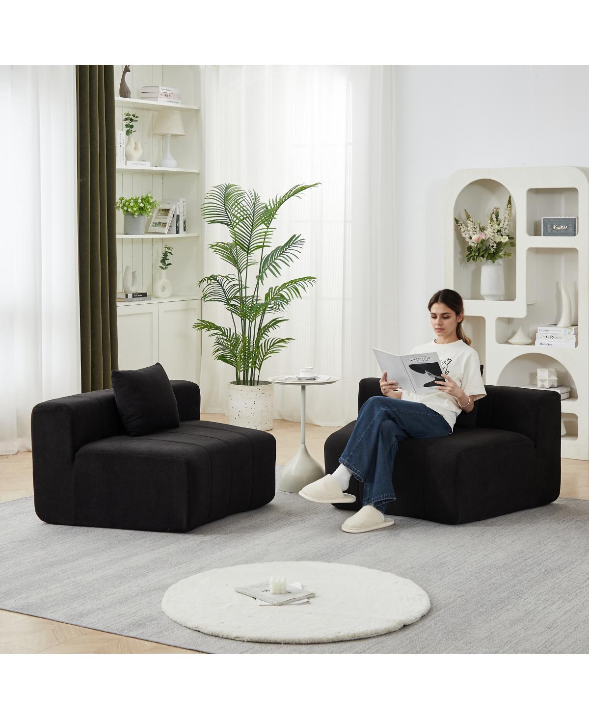 Click here for Streamdale Furniture Chenille curved sectional sof... prices