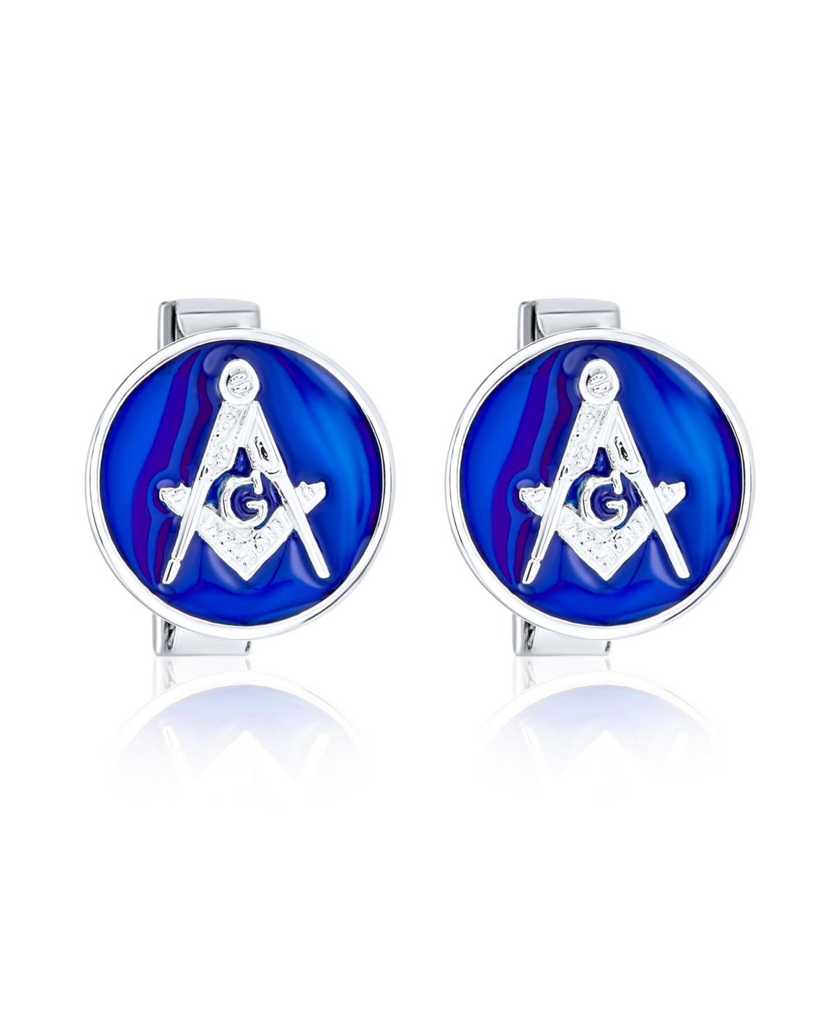 Click here for Bling Jewelry Freemasons Compass Masonic Cufflinks... prices