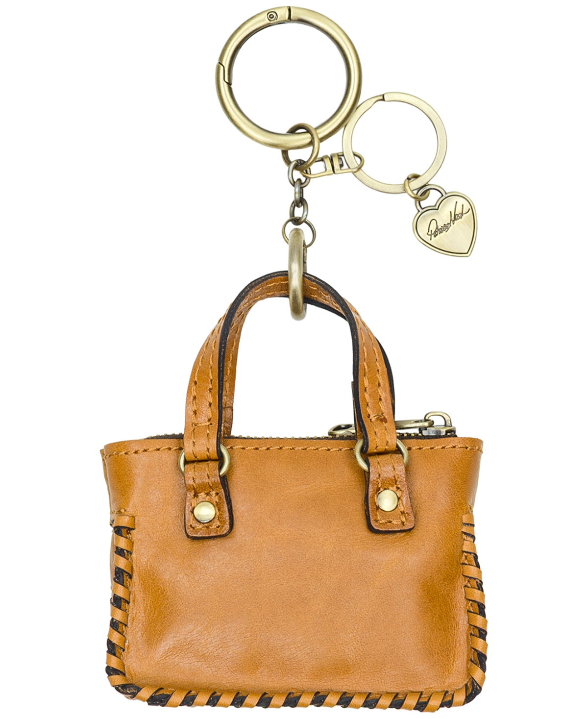 Click here for Patricia Nash Micro Brenna Bag Charm - Light Tan prices