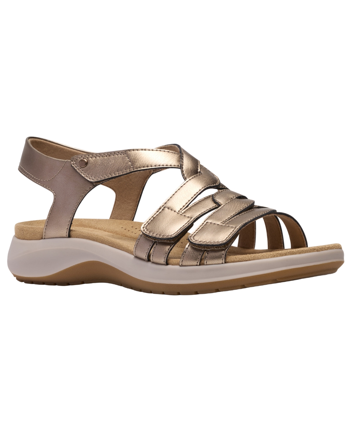 Click here for Clarks Womens Maelynn Paige Round Toe Sandals - Go... prices