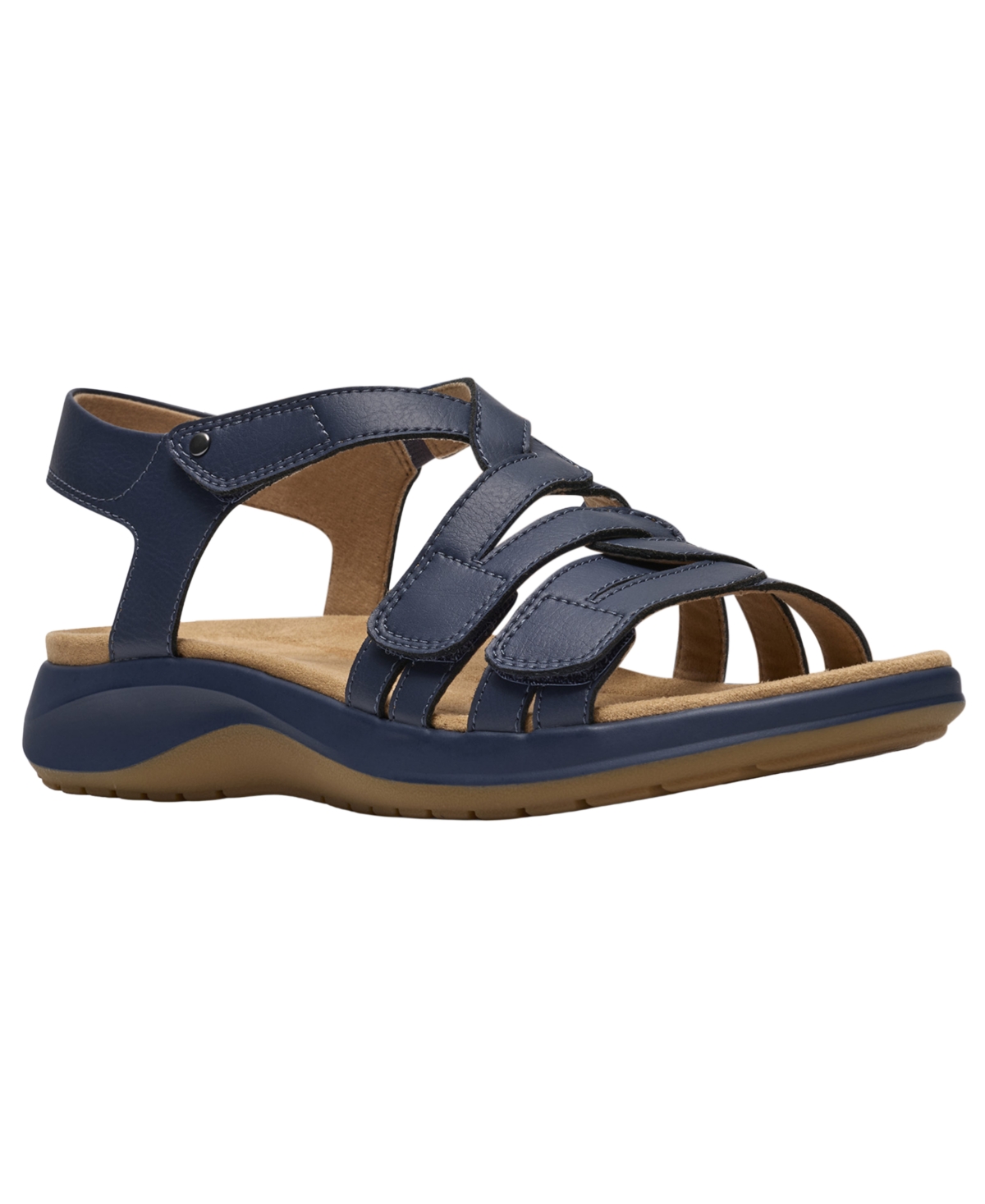 Click here for Clarks Womens Maelynn Paige Round Toe Sandals - Na... prices