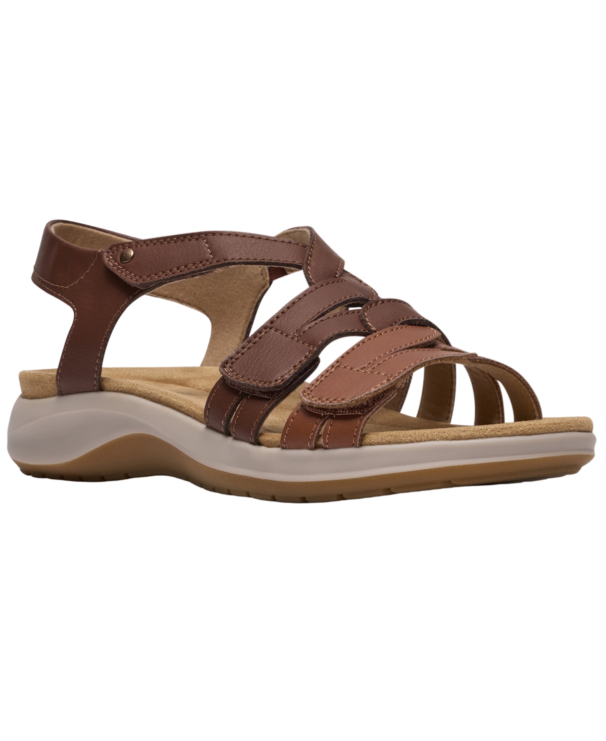 Click here for Clarks Womens Maelynn Paige Round Toe Sandals - Ta... prices