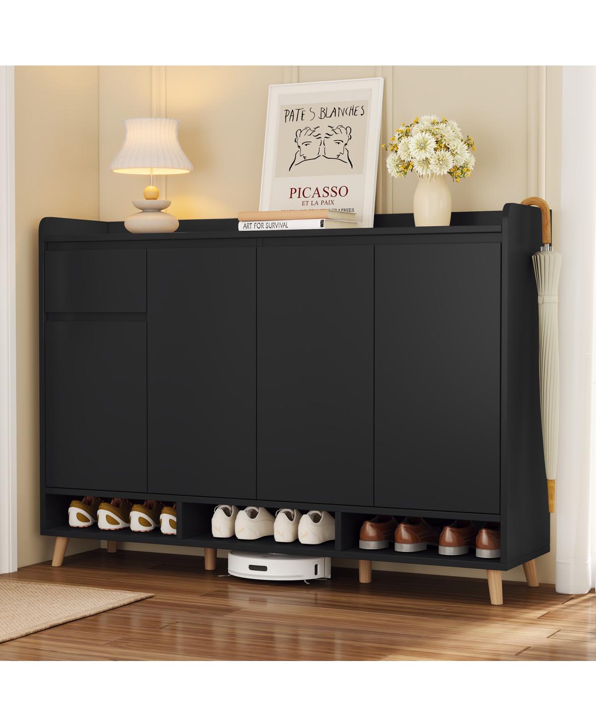 Click here for Streamdale Furniture Sleek Shoe Cabinet with Adjus... prices