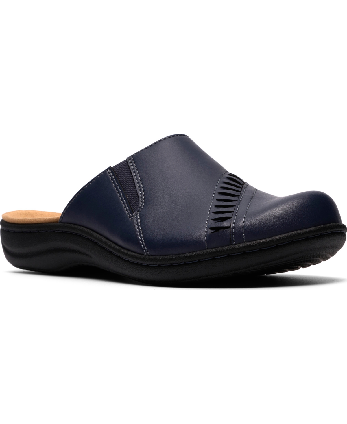 Click here for Clarks Womens Laurieann Lux Slip-On Mules - Navy L... prices