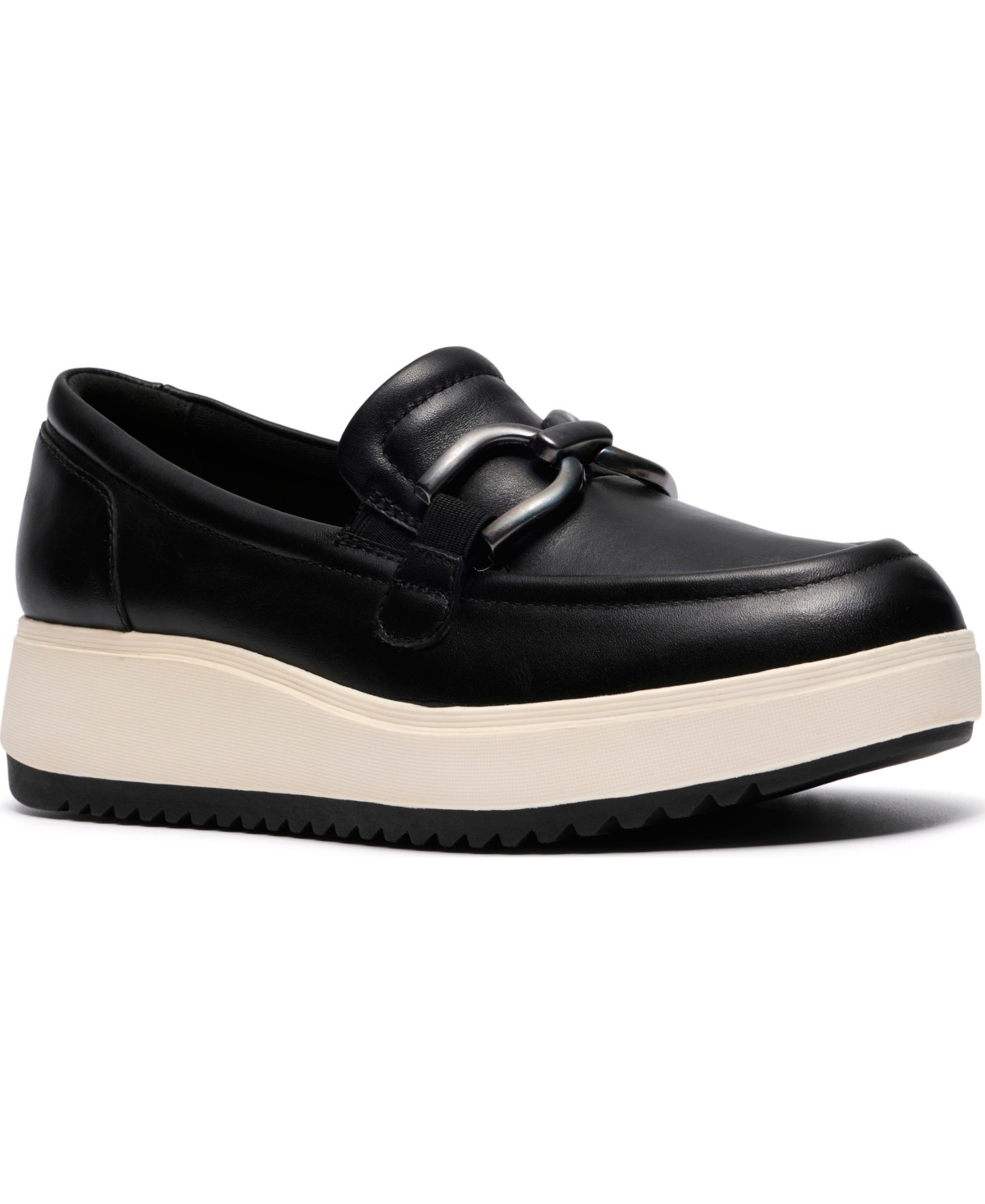 Click here for Clarks Womens Zylah Top Slip-On Loafers - Black prices