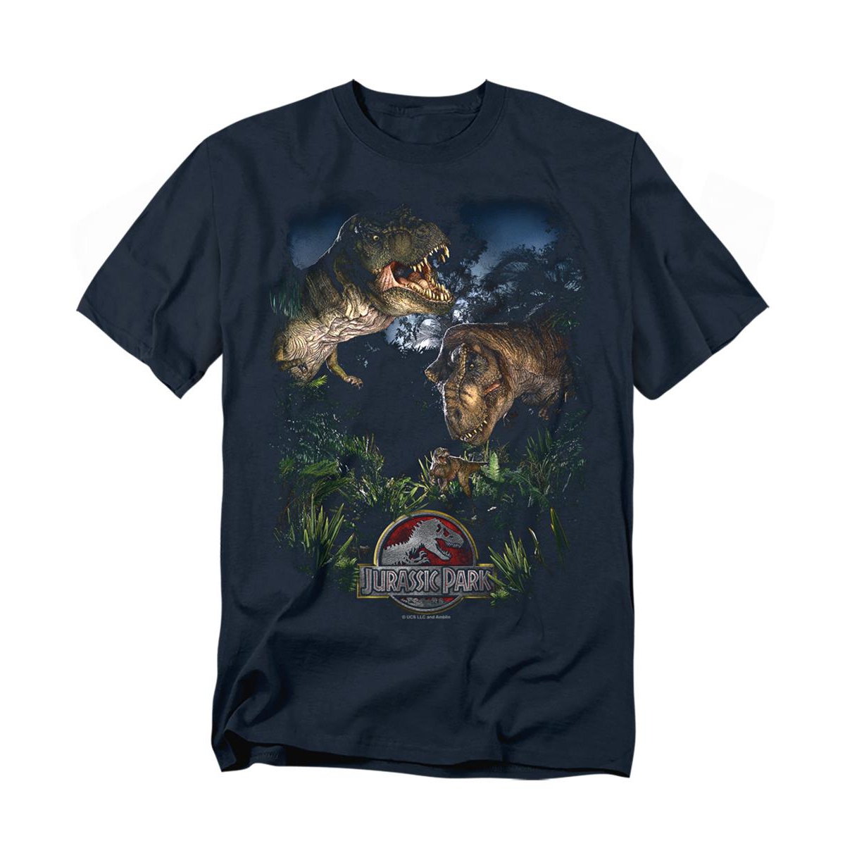 Click here for Jurassic Park Mens Happy Family T Shirt - Navy prices