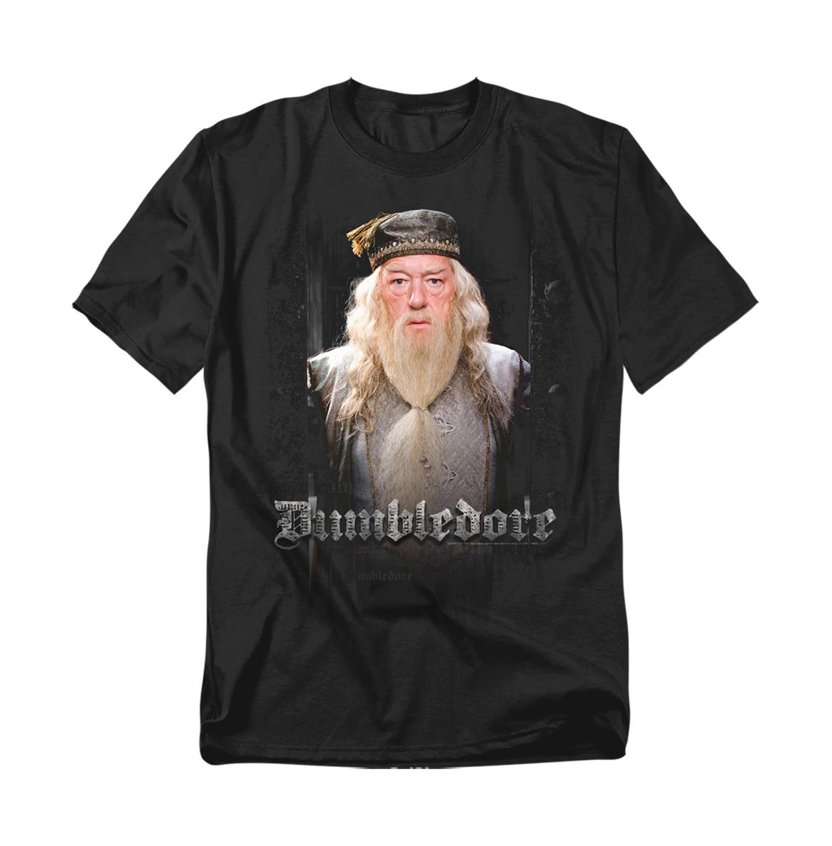 Click here for Harry Potter Mens Dumble Doors T Shirt - Black prices