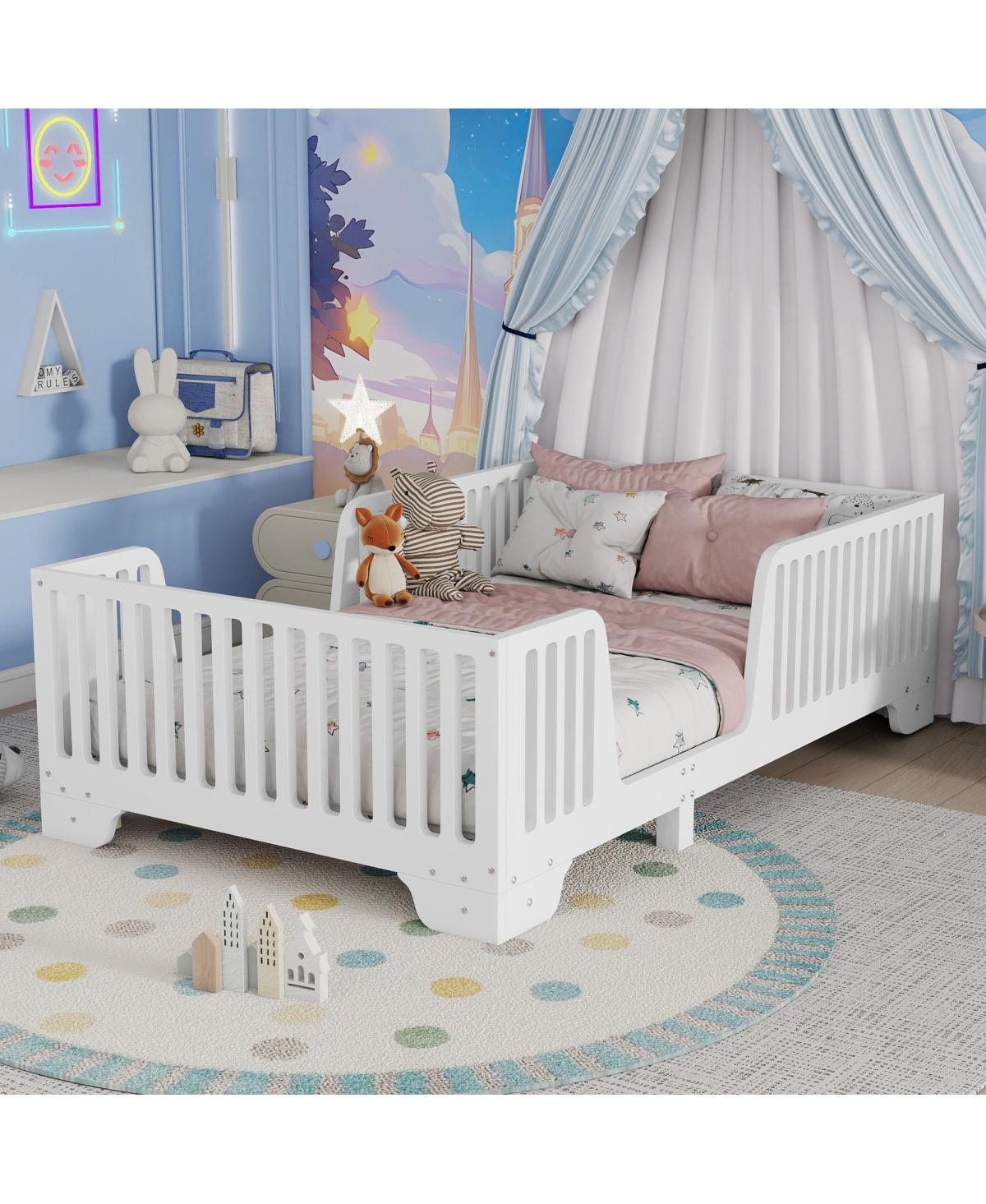 Click here for Streamdale Furniture Twin Montessori Floor Bed wit... prices