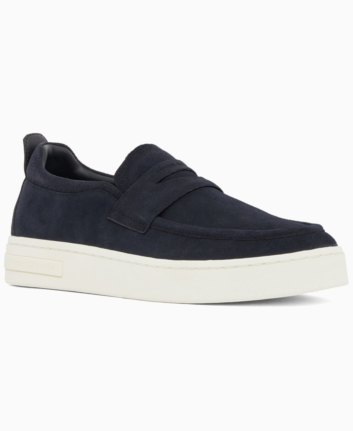 Click here for A|X Armani Exchange Mens London Suede Slip-On Shoe... prices
