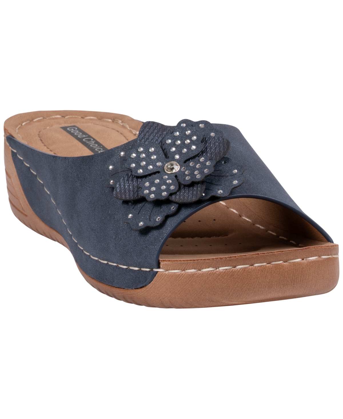 Click here for Gc Shoes Womens Clover Flower Rosette Comfort Slip... prices