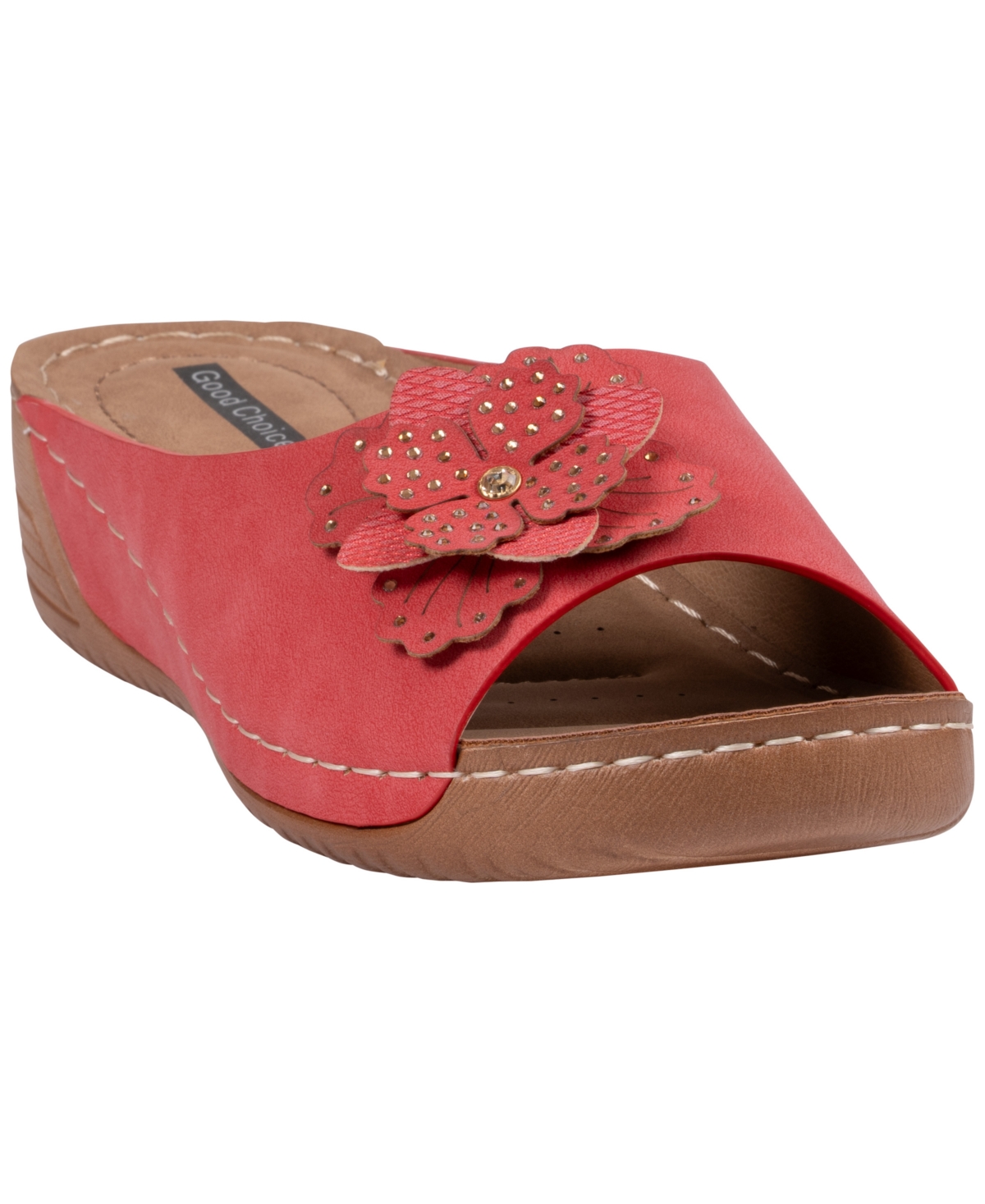 Click here for Gc Shoes Womens Clover Flower Rosette Comfort Slip... prices