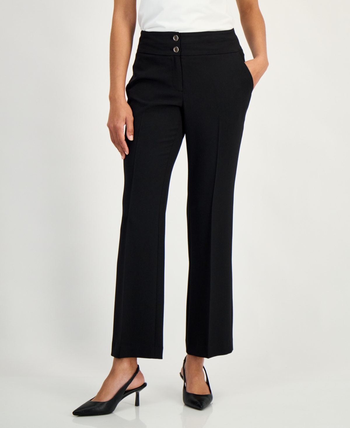 Click here for Kasper Womens Ava Bootleg Pants  Regular & Petite... prices