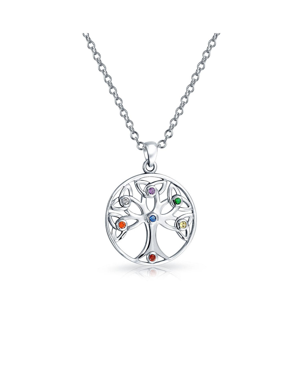 Click here for Bling Jewelry Round Circle Celtic Knot Multi Color... prices