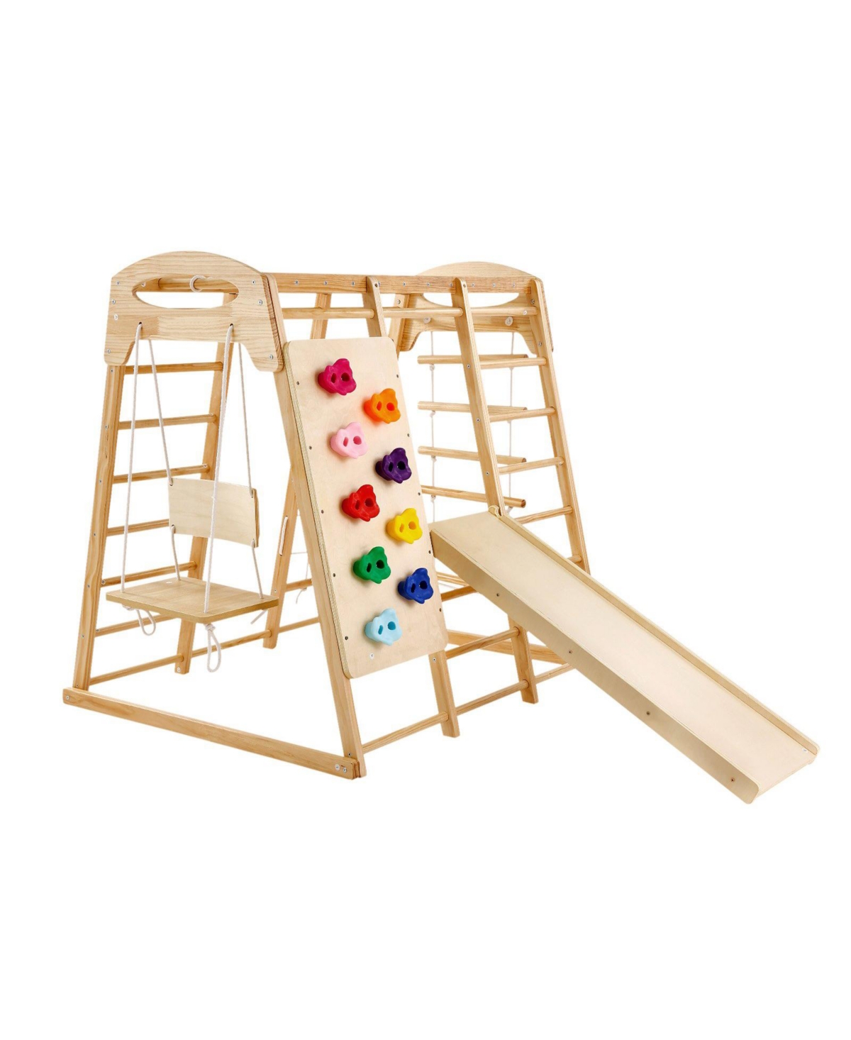 Click here for Slickblue Indoor Jungle Gym  7-in-1 Toddler Indoor... prices