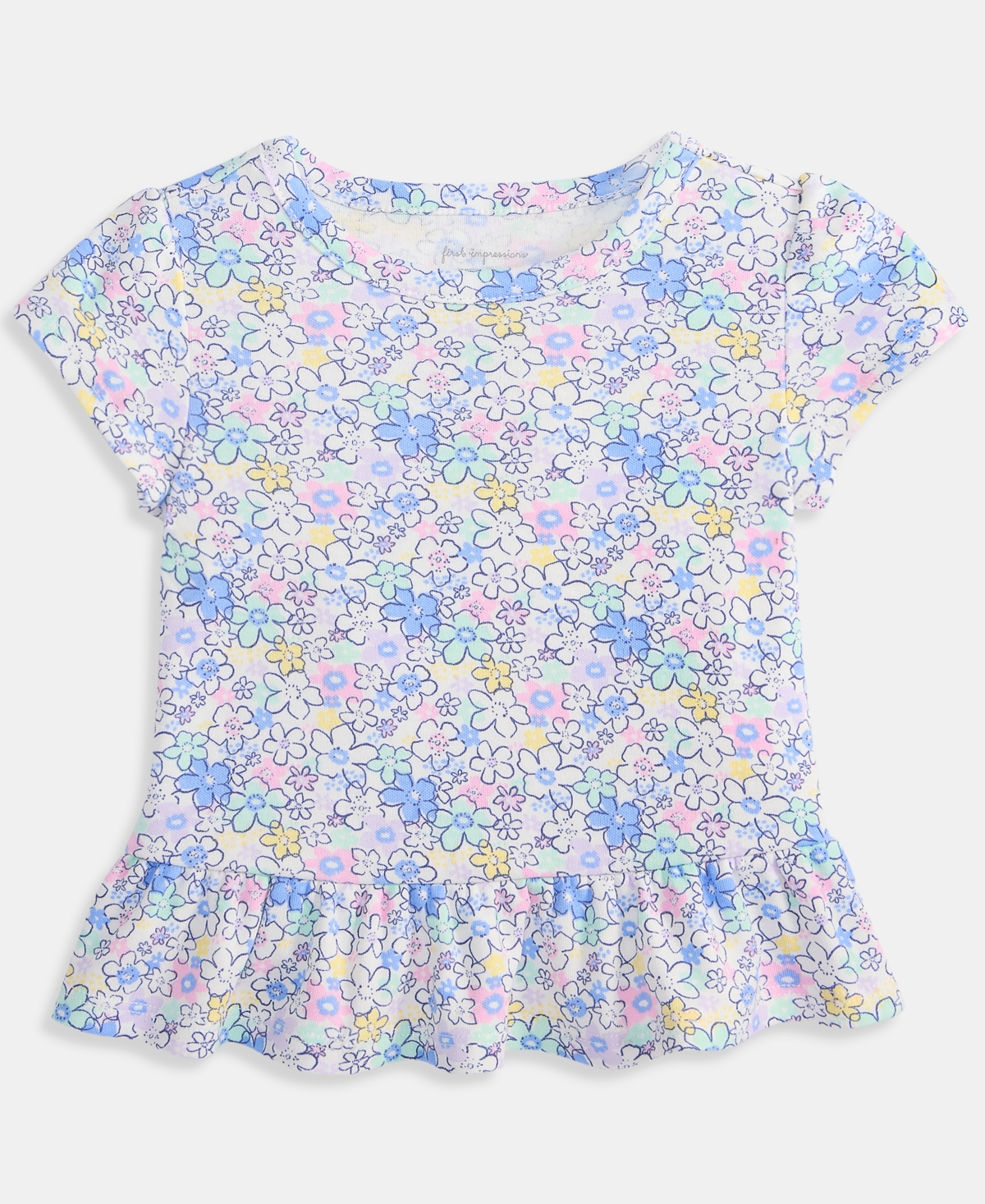 Click here for First Impressions Girls Toddler 2T-4T Floral-Print... prices