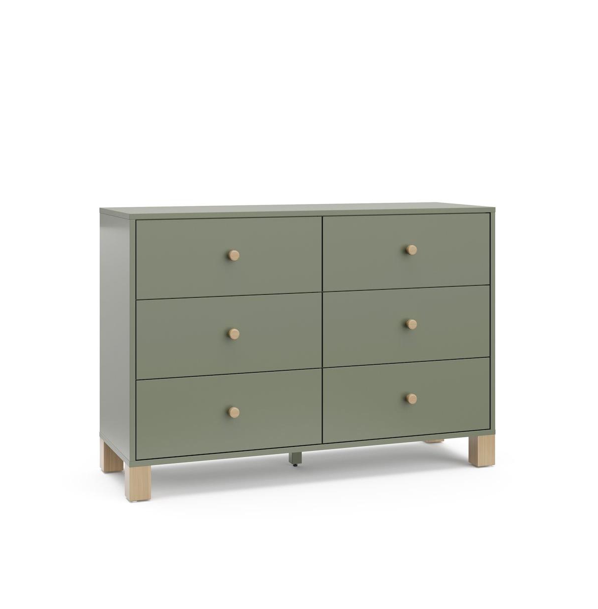 Click here for Storkcraft California 6-Drawer Double Dresser (Oli... prices