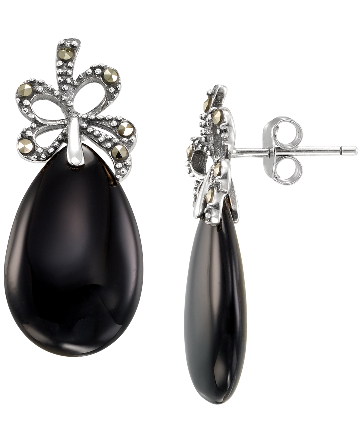 Click here for Macys Marcasite (0.13 ct. t.w.) and Onyx (9-1/2 ct... prices