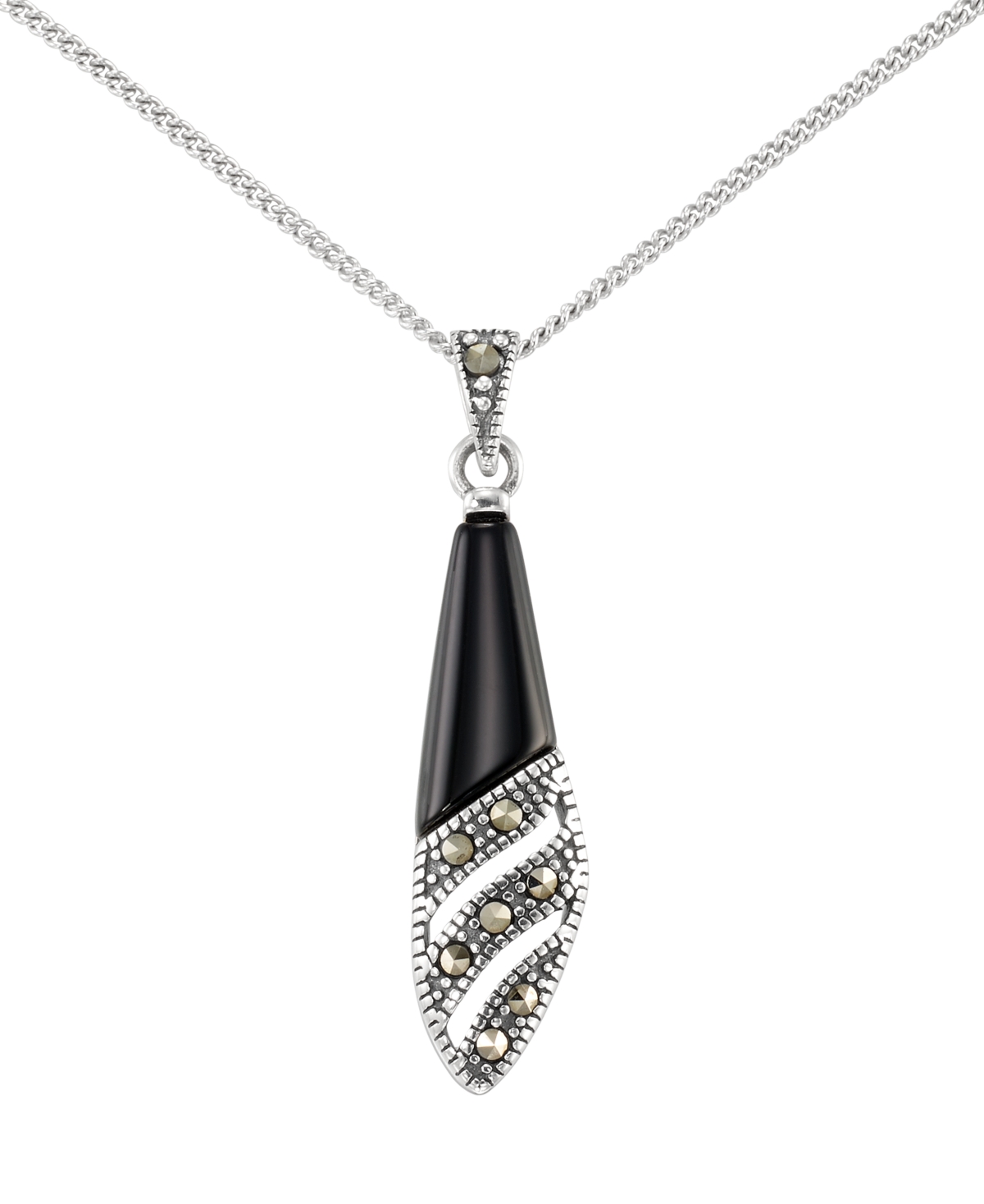 Click here for Macys Marcasite (0.12 ct. t.w.) and Onyx (3/4 ct.... prices