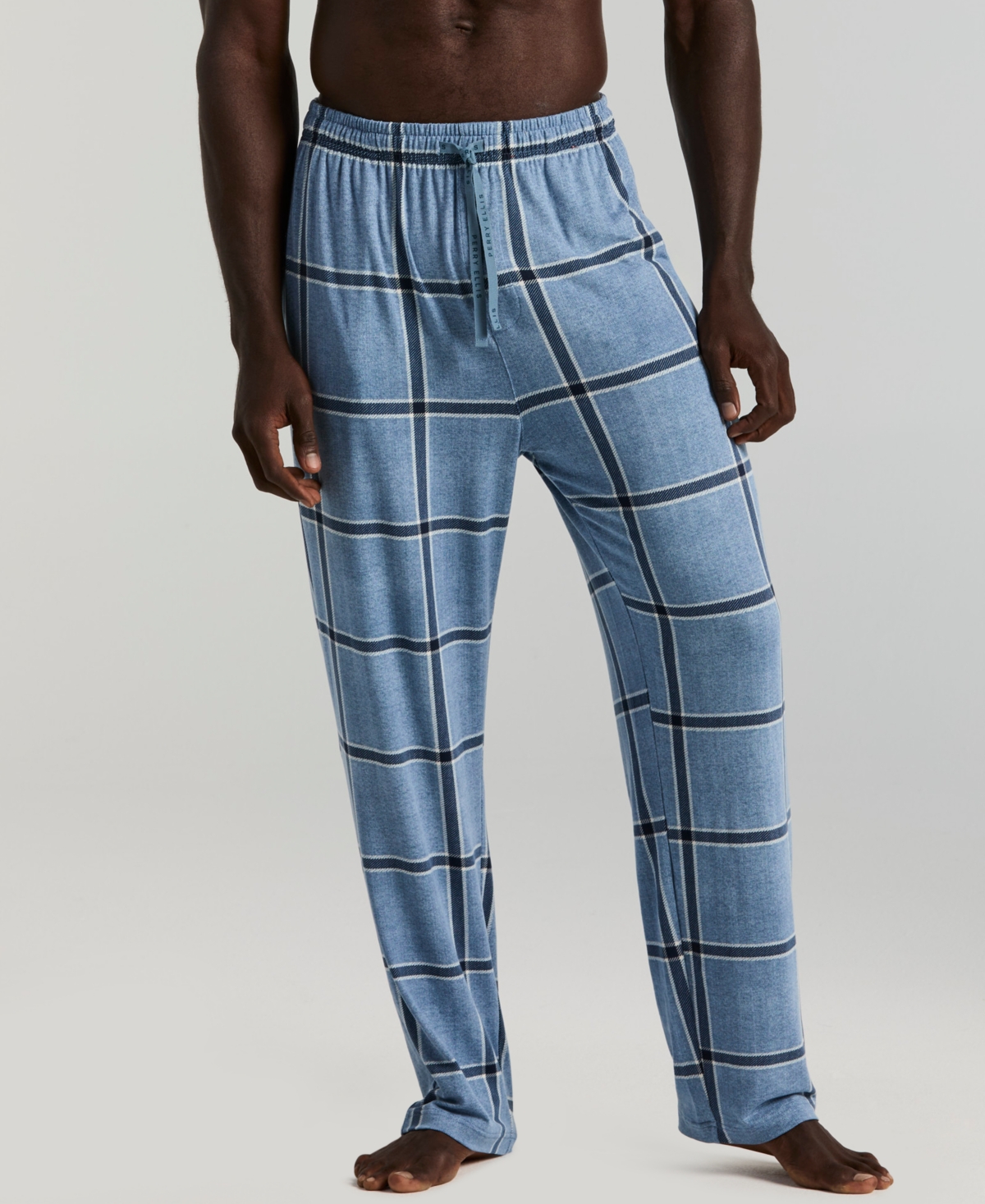 Click here for Perry Ellis Portfolio Mens Deluxe Touch Plaid Slee... prices