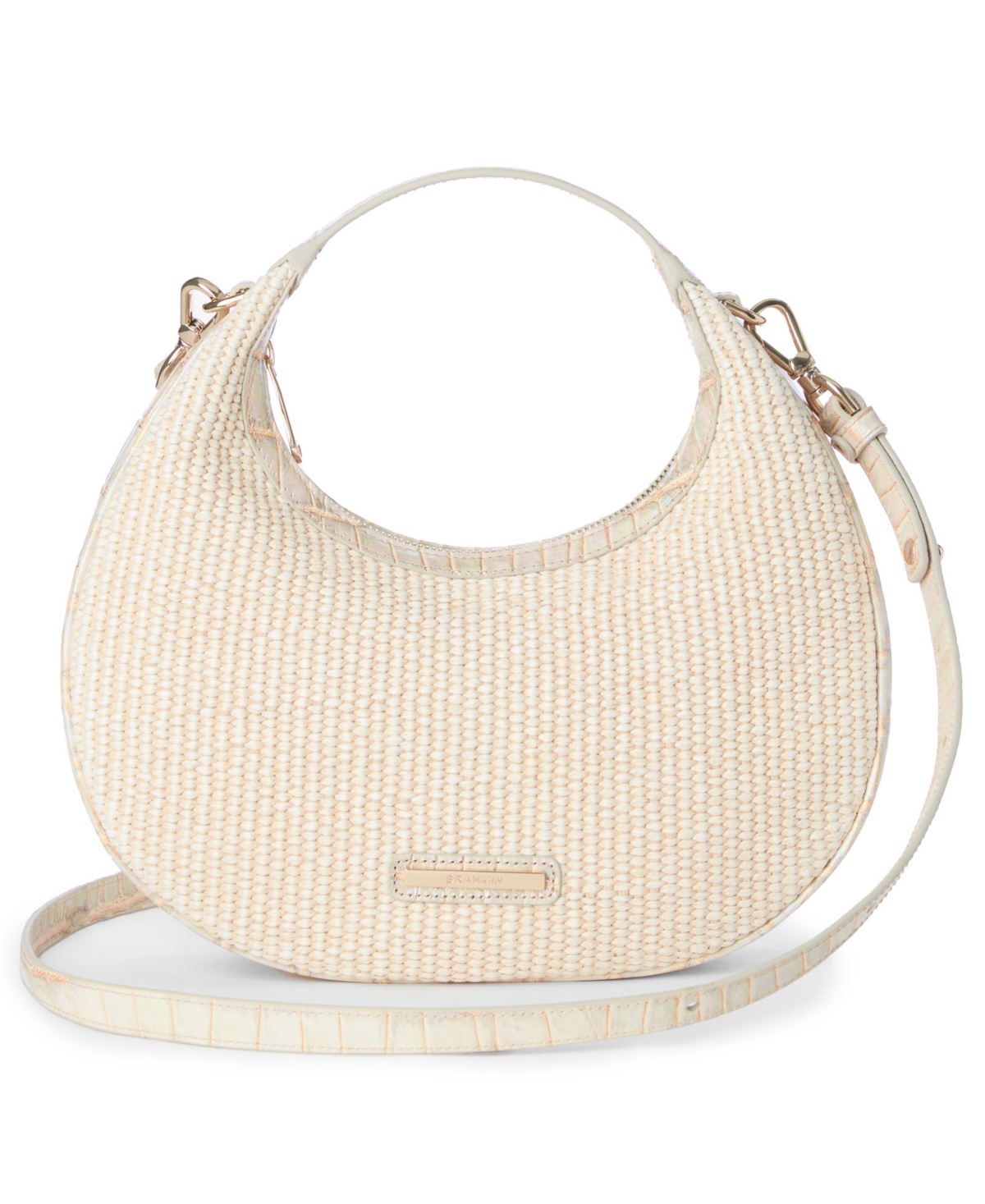 Click here for Brahmin Mindy Manava Small Zipper Crossbody Bag -... prices