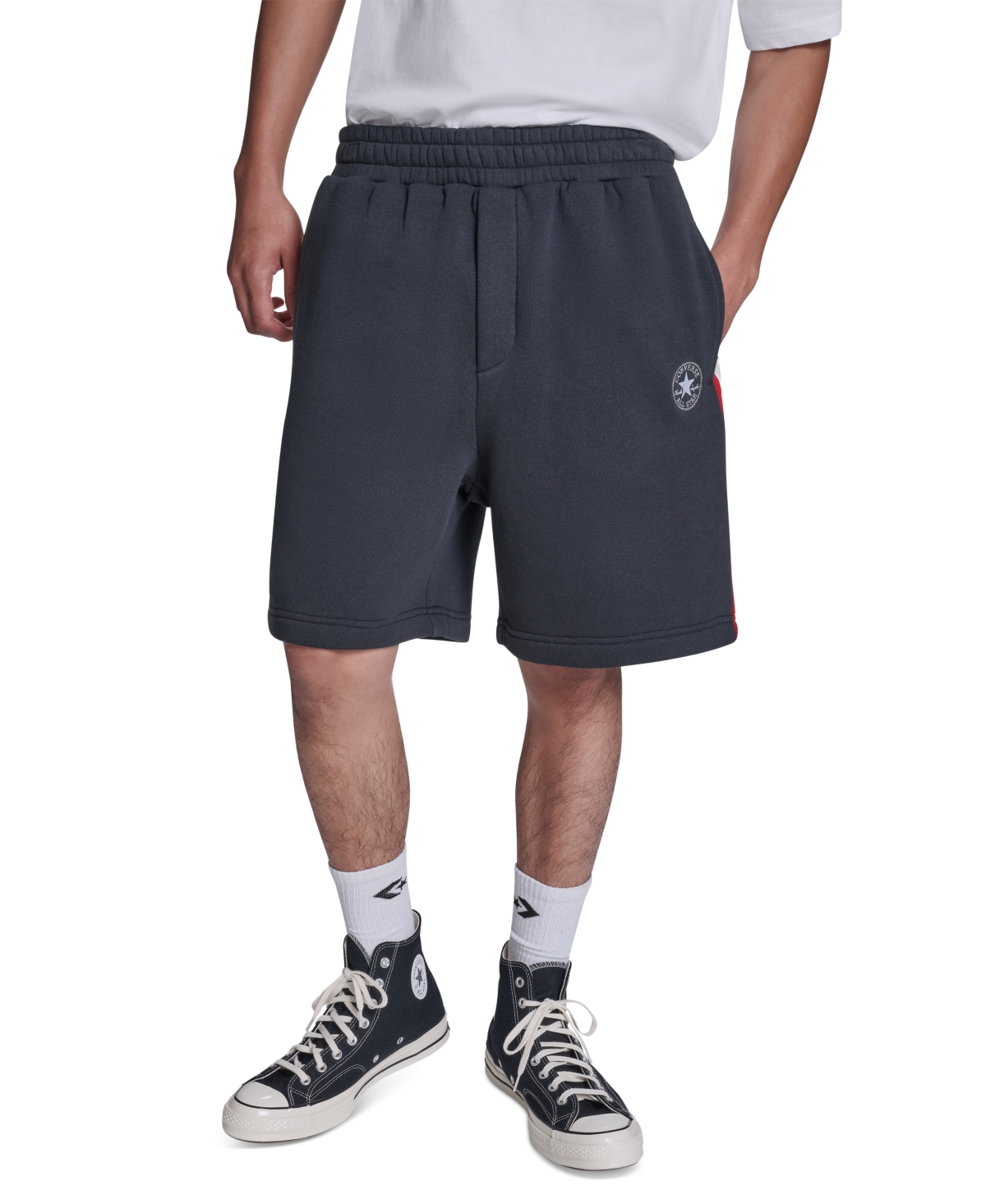 Click here for Converse Mens Chuck Regular-Fit Shorts - Converse... prices