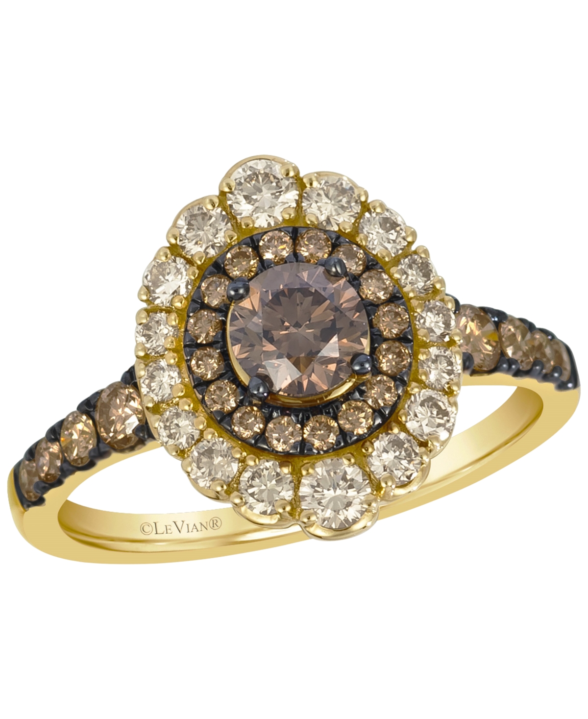 Click here for Le Vian Chocolate Diamond (0.81 ct. t.w.) & Nude D... prices