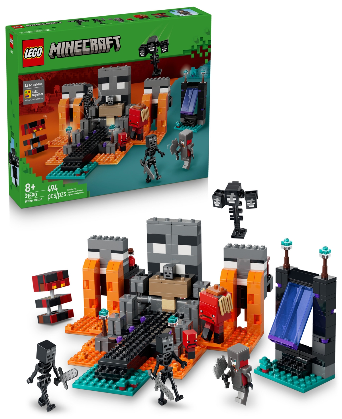 Click here for Lego Minecraft Wither Battle Building Toy 21590  4... prices