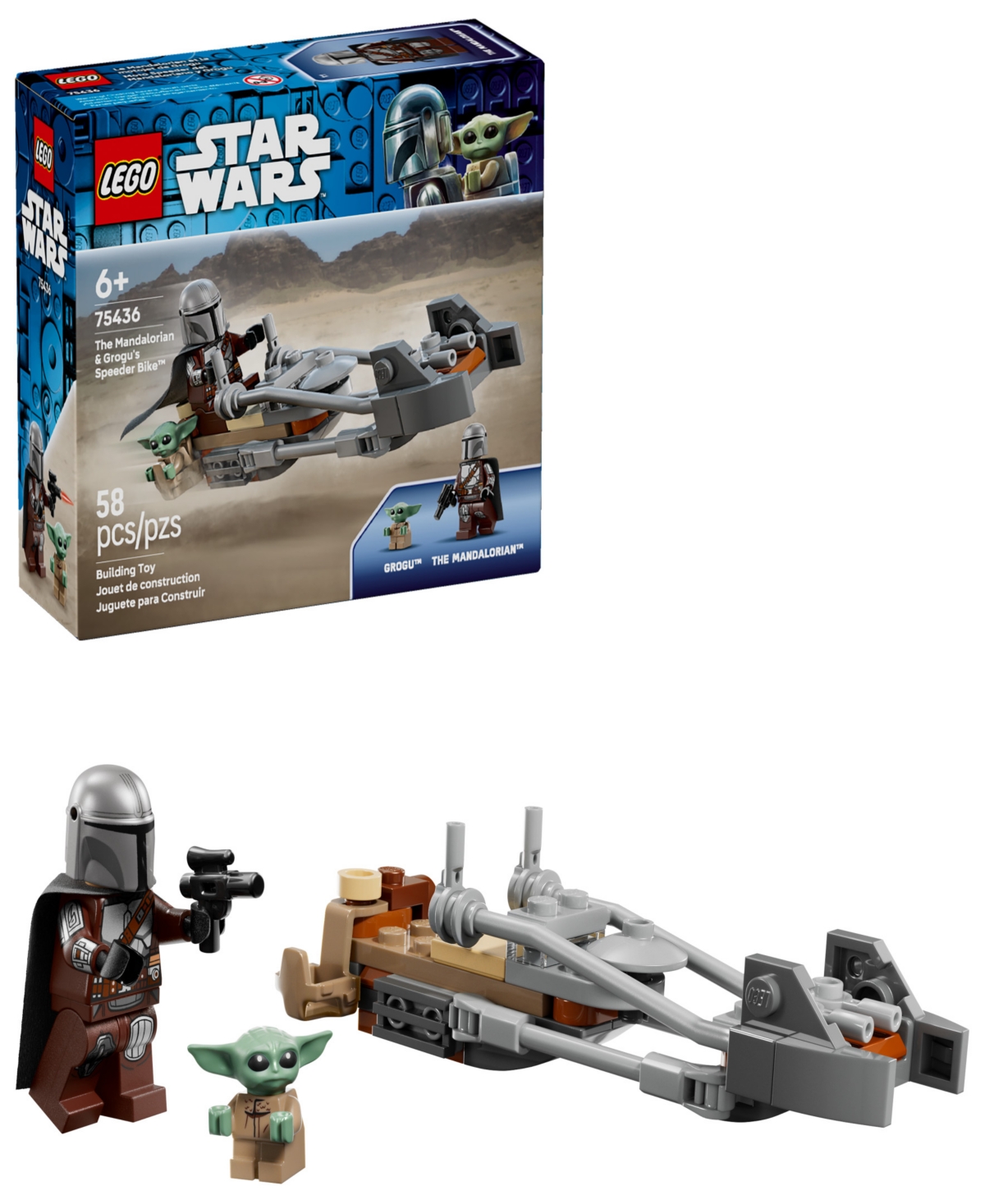 Click here for Lego Star Wars The Mandalorian Grogus Speeder Bike... prices