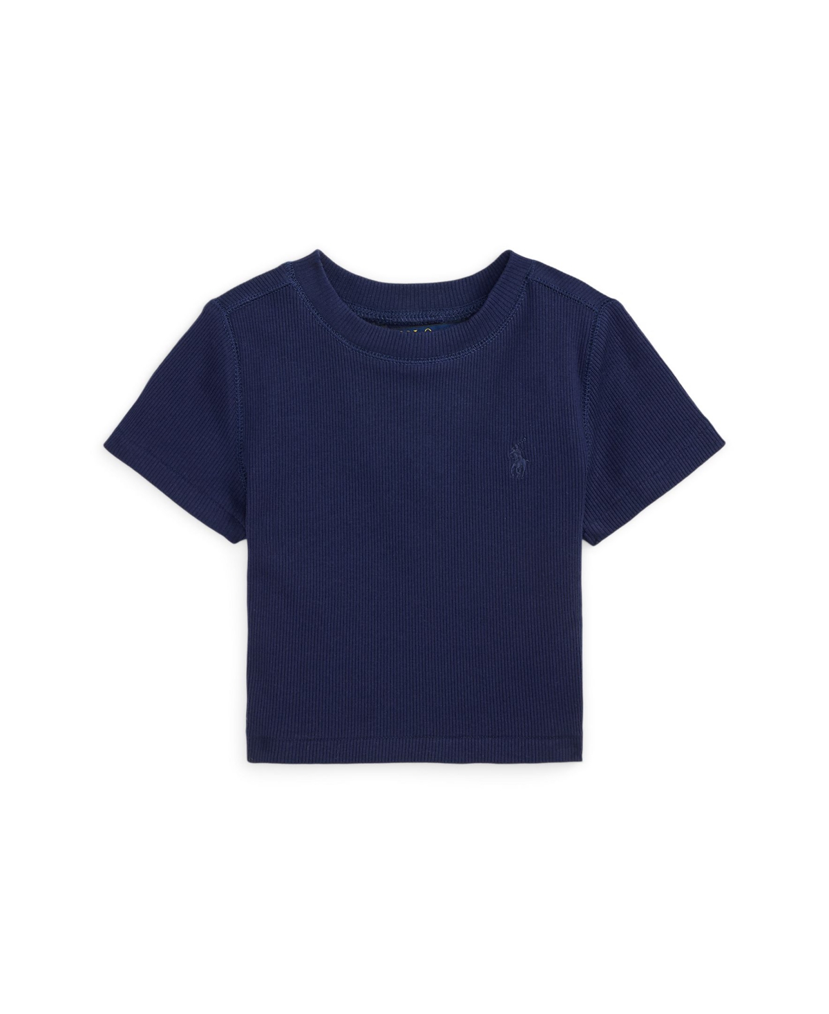 Click here for Polo Ralph Lauren Girls 2T-6X Ribbed Crewneck Boxy... prices