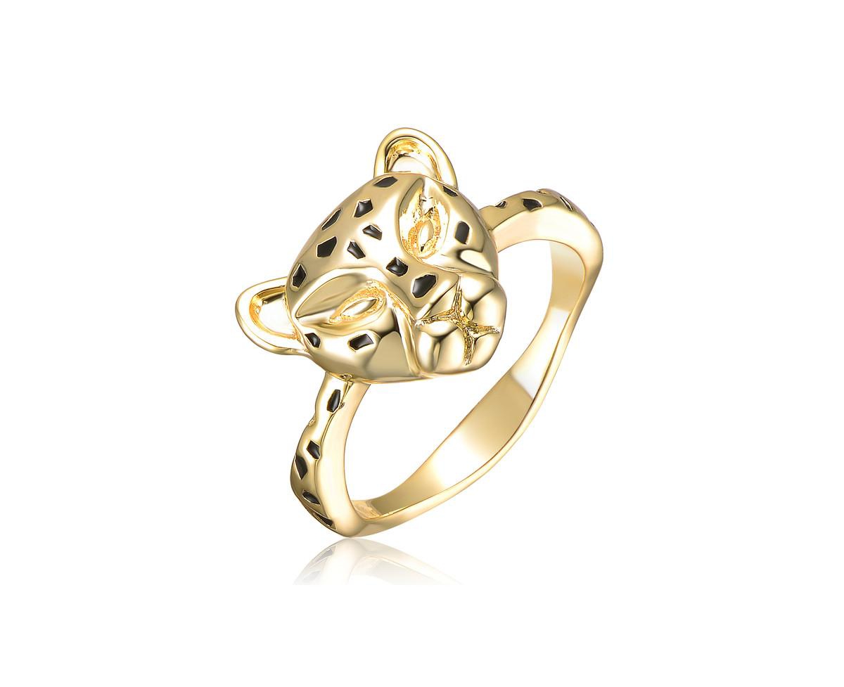 Click here for Rachel Glauber Black Enamel Leopard Face Statement... prices