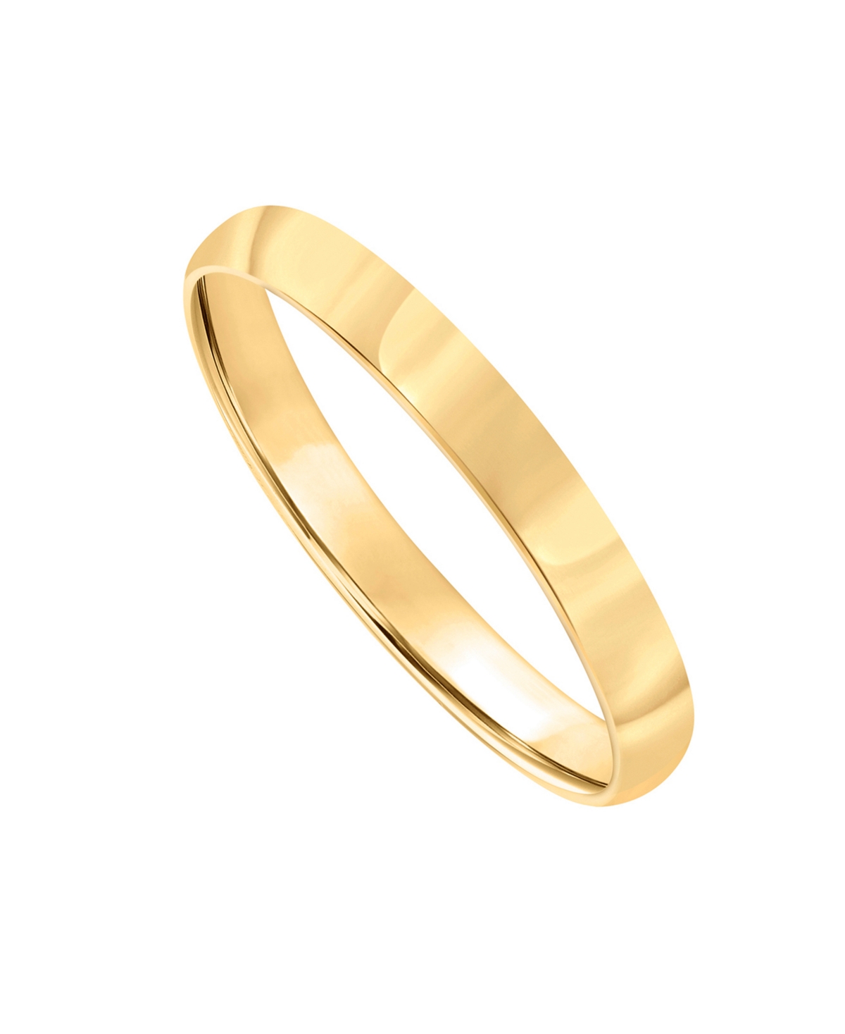 Click here for Macys 3mm Low Dome Wedding Band Ring in 10k White... prices