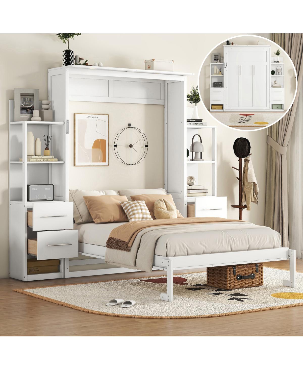 Click here for Streamdale Furniture Full Size Murphy Bed Wall Bed... prices