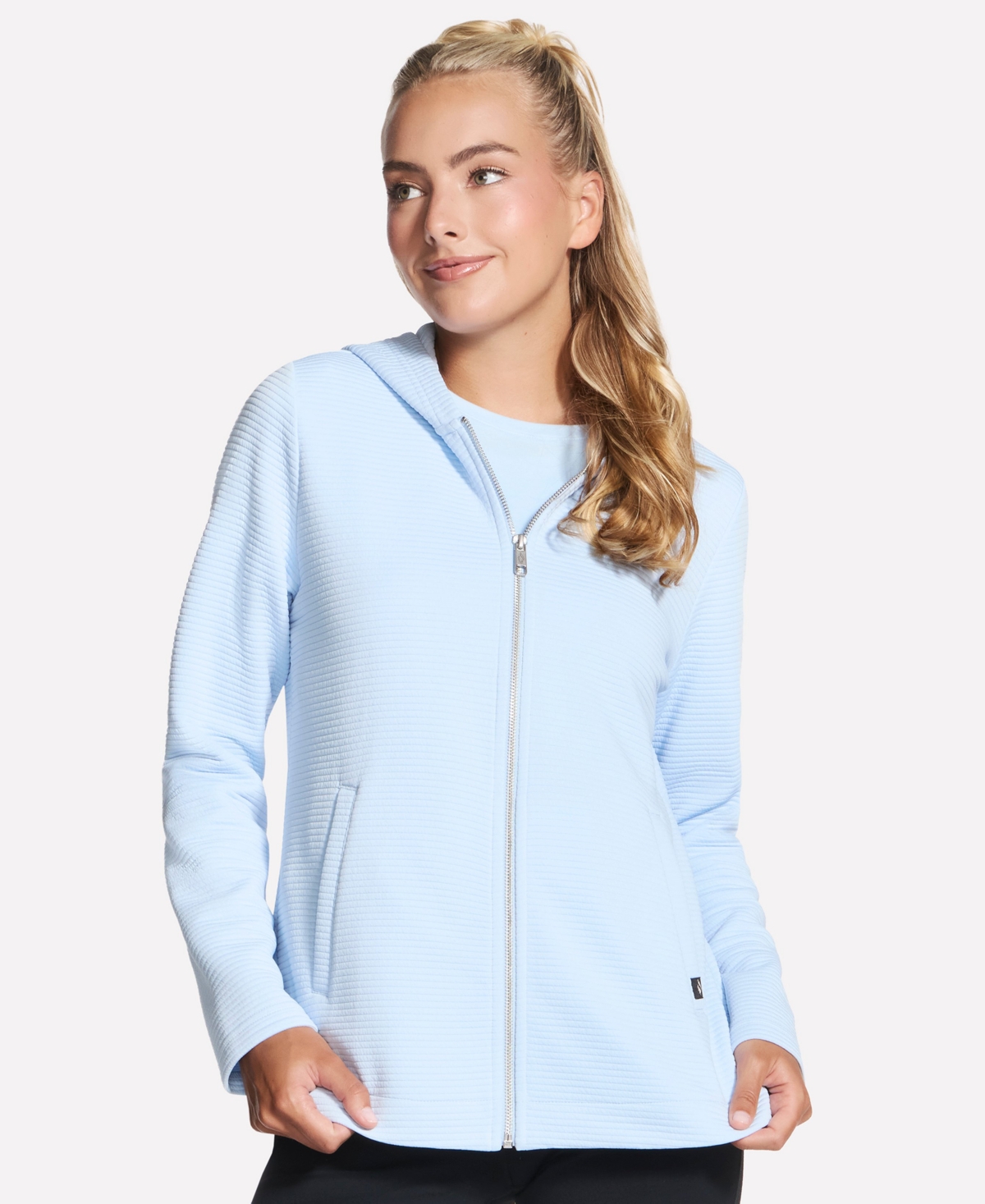 Click here for Skechers Womens Go Walk Ottoman Tunic Jacket - Rai... prices