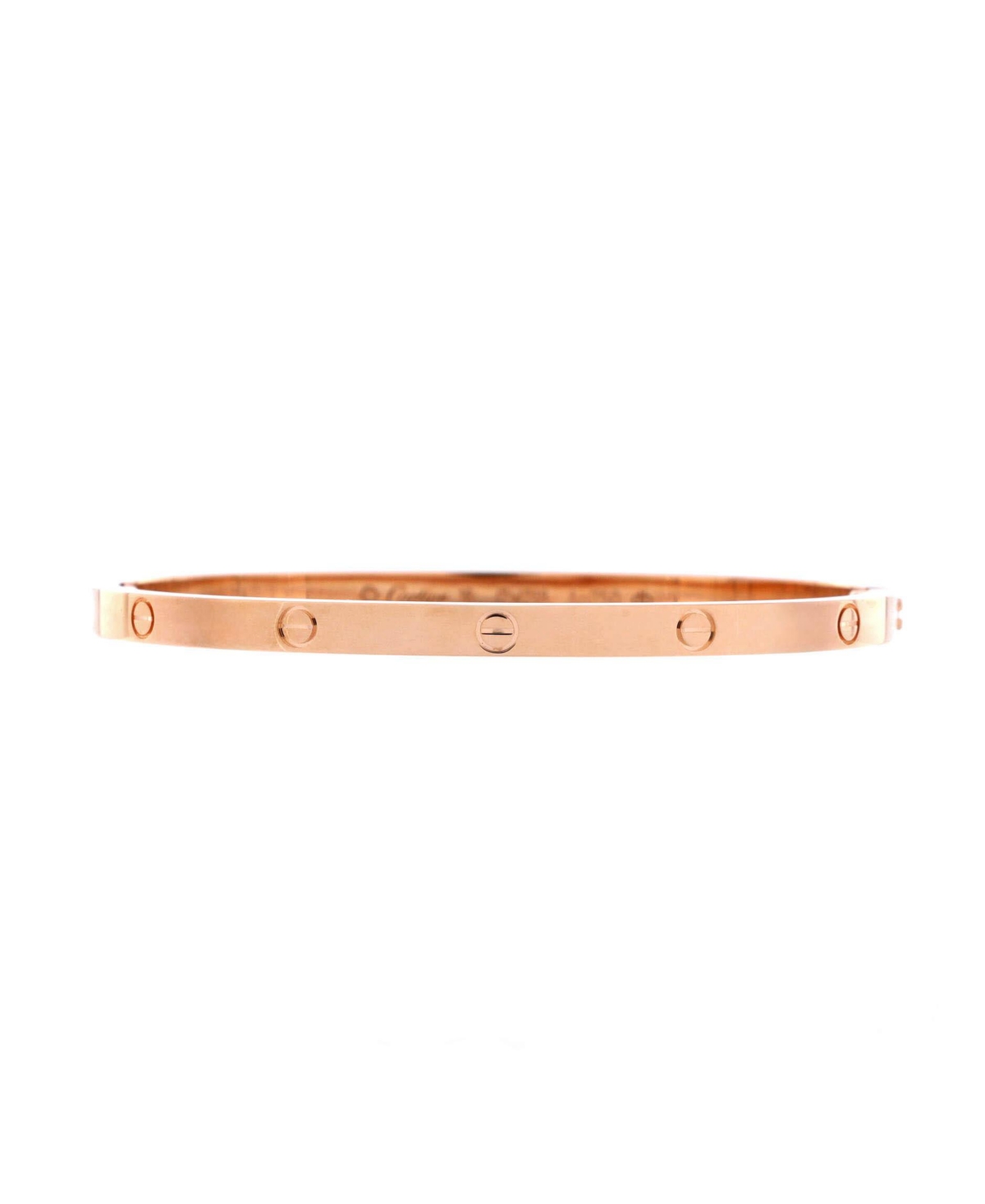 Click here for Pre-Owned Cartier Love Bracelet - 18k rose gold prices