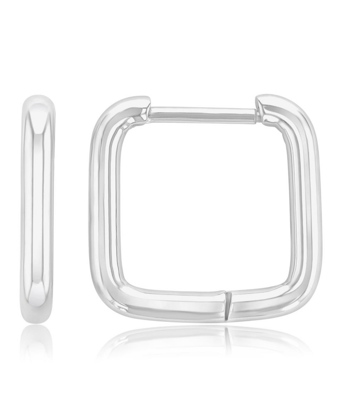 Click here for Roxy Waterproof Yellow 14mm Tube Square Huggie Ear... prices