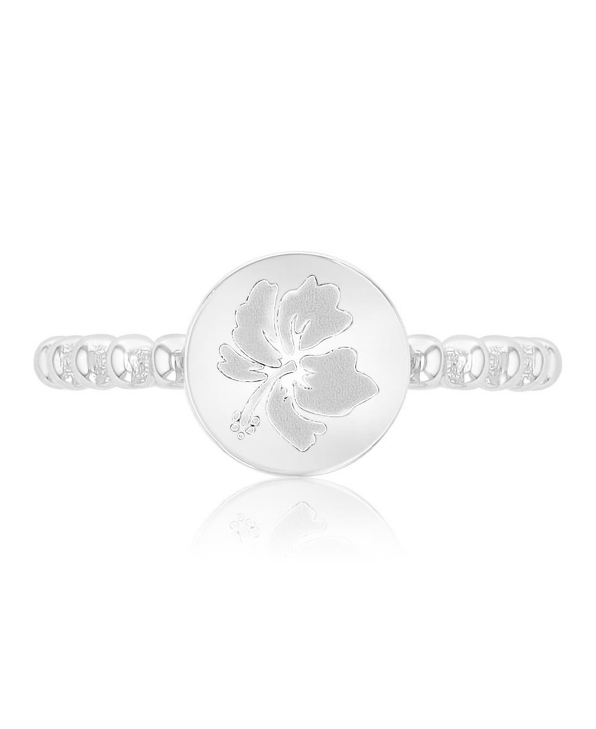 Click here for Roxy Waterproof Yellow Hibiscus Beads Ring - Plati... prices