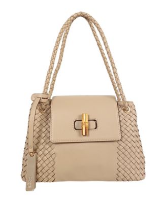LODIS Sondra Woven Small Satchel Bag - Macy's