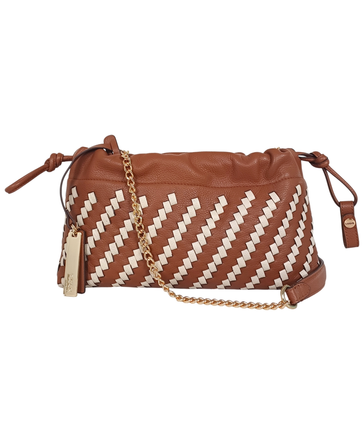 Click here for Lodis Solstice Medium Shoulder Bag - Chestnut Beig... prices